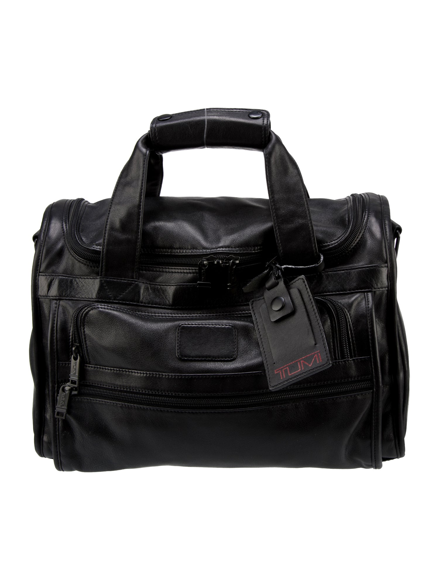 Tumi Leather Weekender Bag - Black Weekenders, Bags - TMI57073 | The ...