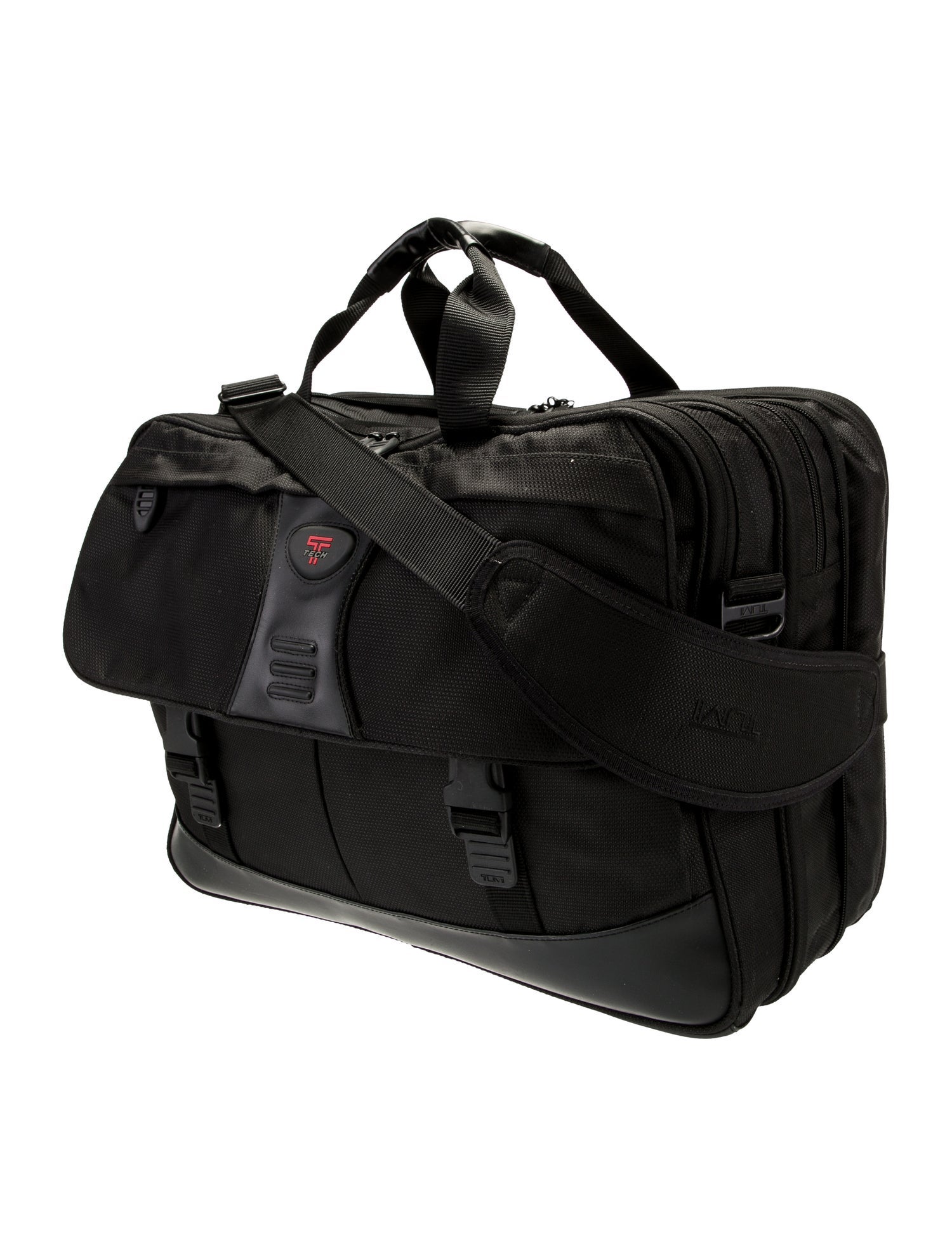 Tumi Canvas Messenger Bag - Black Messenger Bags, Bags - TMI56940 | The ...