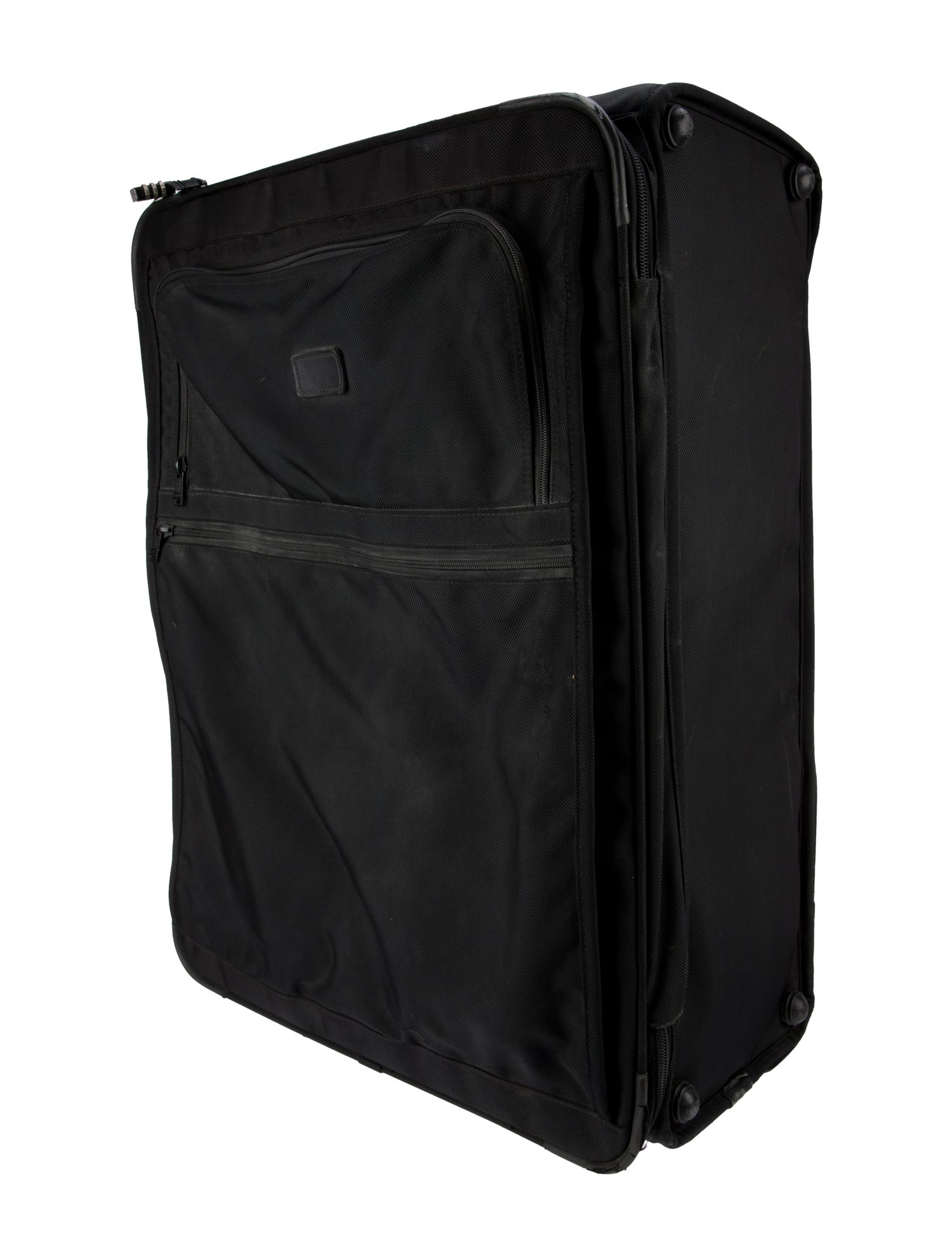 Tumi Leather-Trimmed Nylon Suitcase - Black Suitcases, Luggage ...