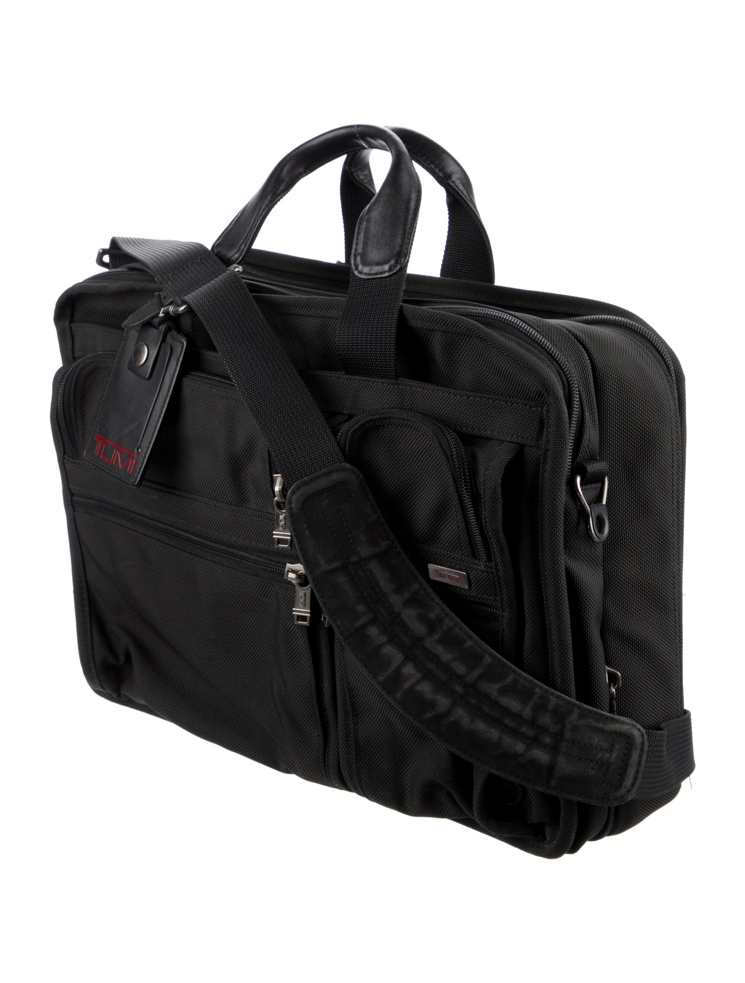 Tumi Canvas Briefcase - Black Briefcases, Bags - TMI56455 | The RealReal