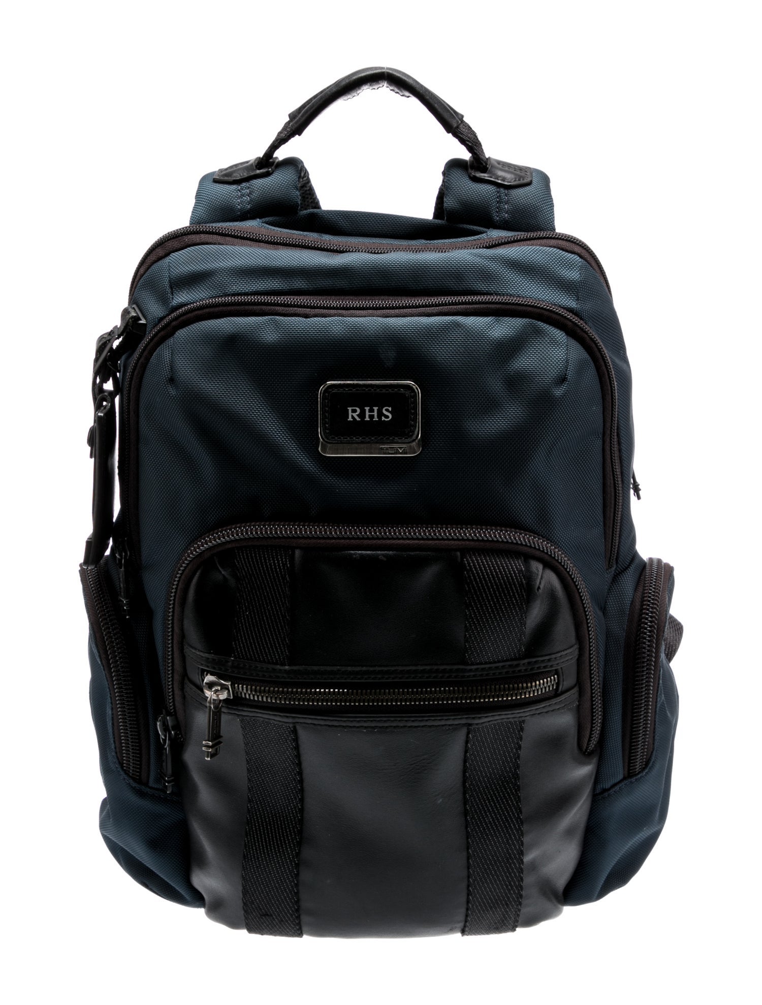 Tumi Leather-Trimmed Nylon Backpack - Black Backpacks, Bags - TMI57794 ...