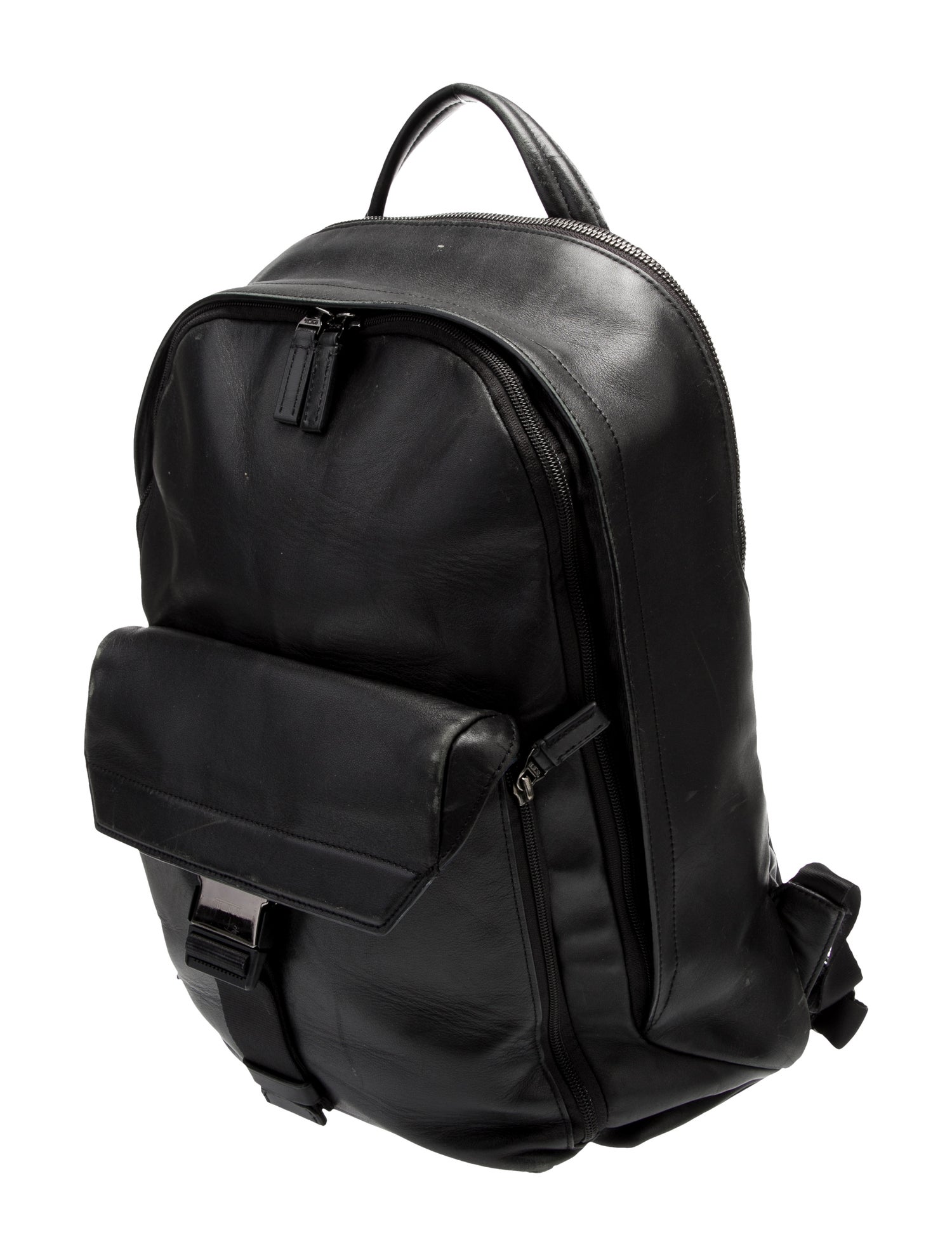 Supreme Leather Backpack - Black Backpacks, Bags - WSPME72138 | The RealReal