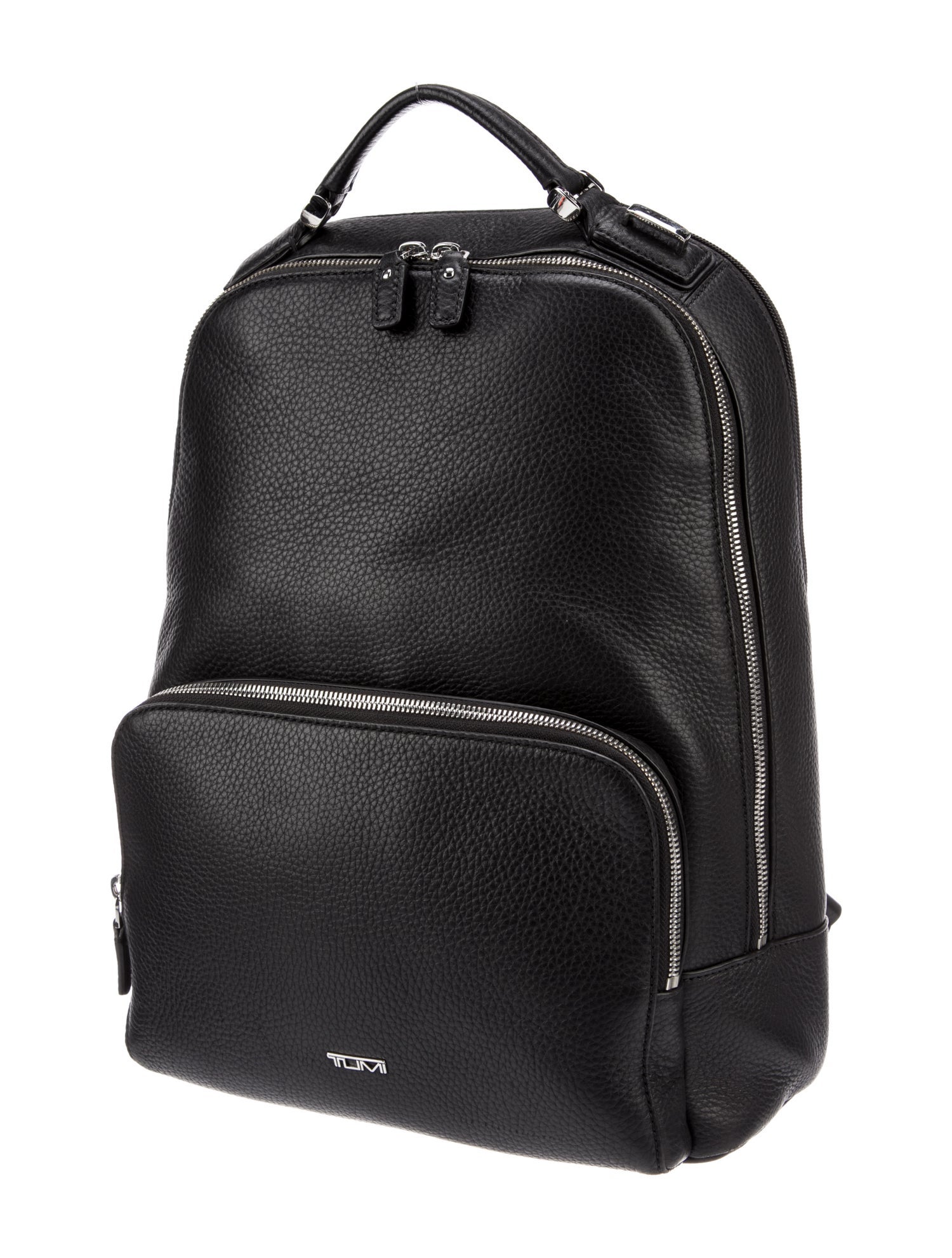 Furla Zip Leather Backpack - Blue Backpacks, Handbags - WFU34228 | The ...