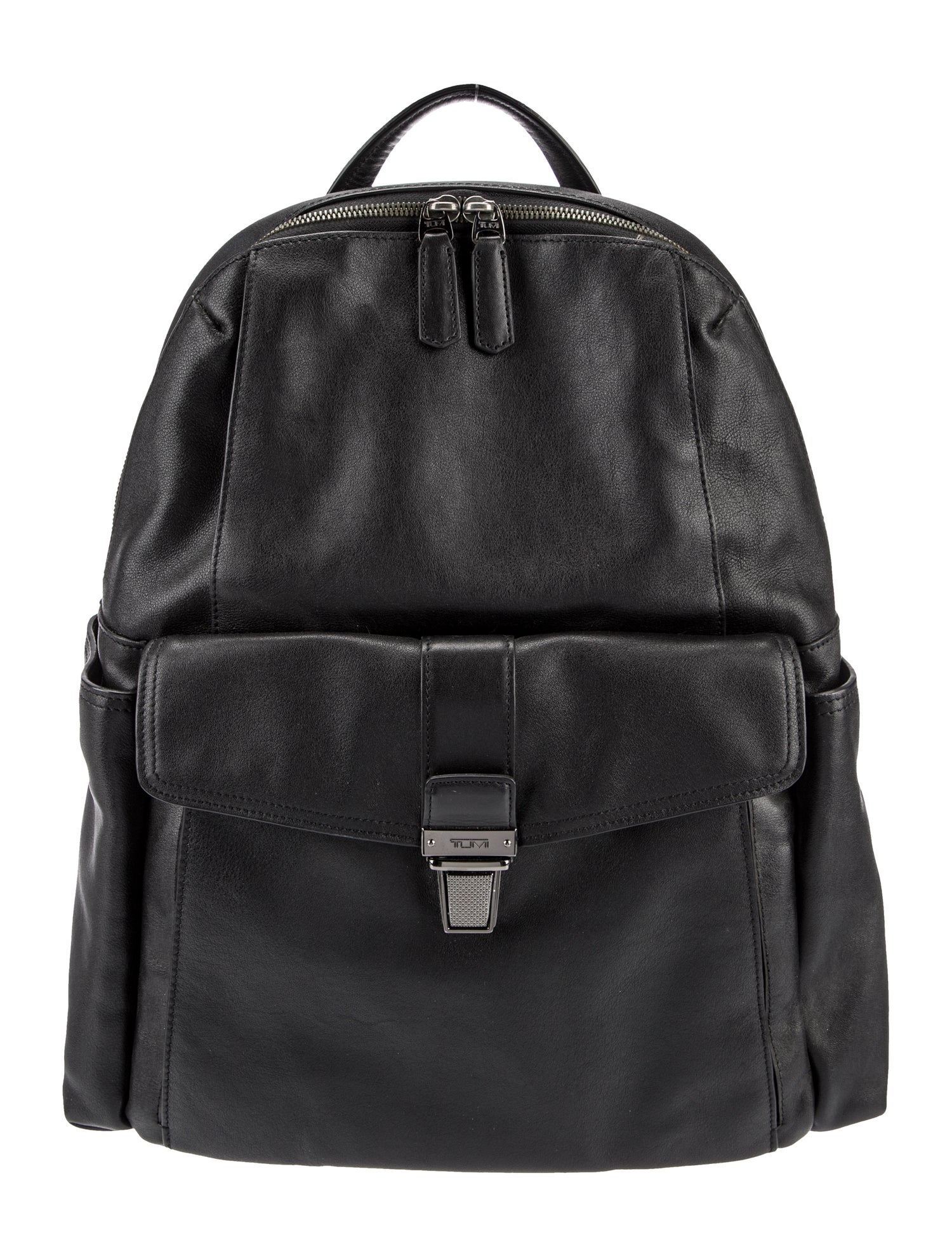Tumi Leather Backpack - Black Backpacks, Handbags - TMI58006 | The RealReal