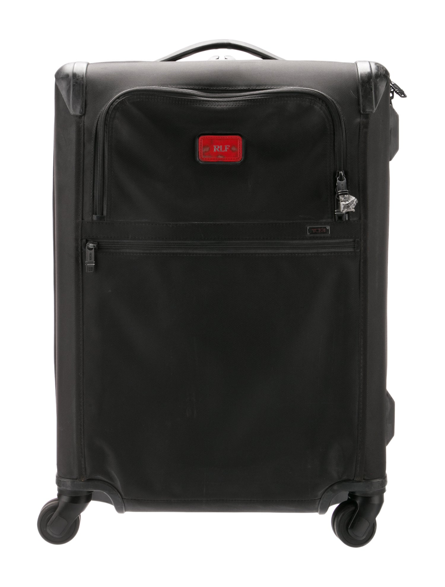 Tumi Nylon Leather-Trimmed Rolling Suitcase - Black Suitcases, Luggage ...