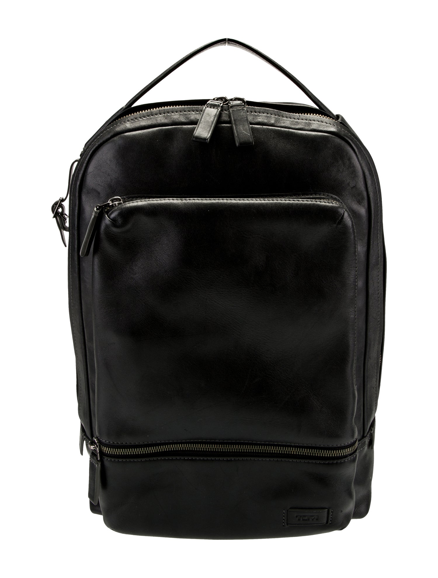 Tumi Leather Backpack - Black Backpacks, Bags - TMI58262 | The RealReal