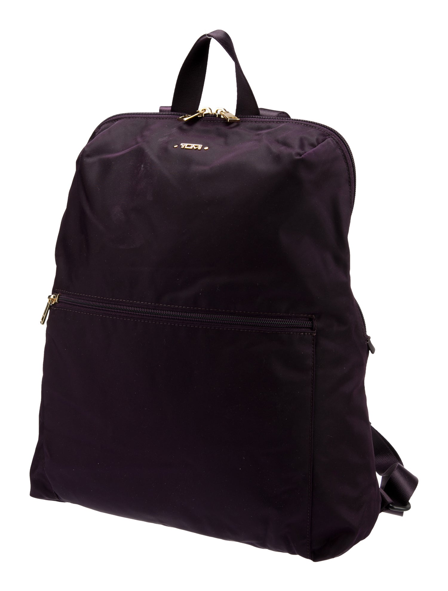 Tory Burch Nylon Leather Trim Backpack - Black Backpacks, Handbags ...