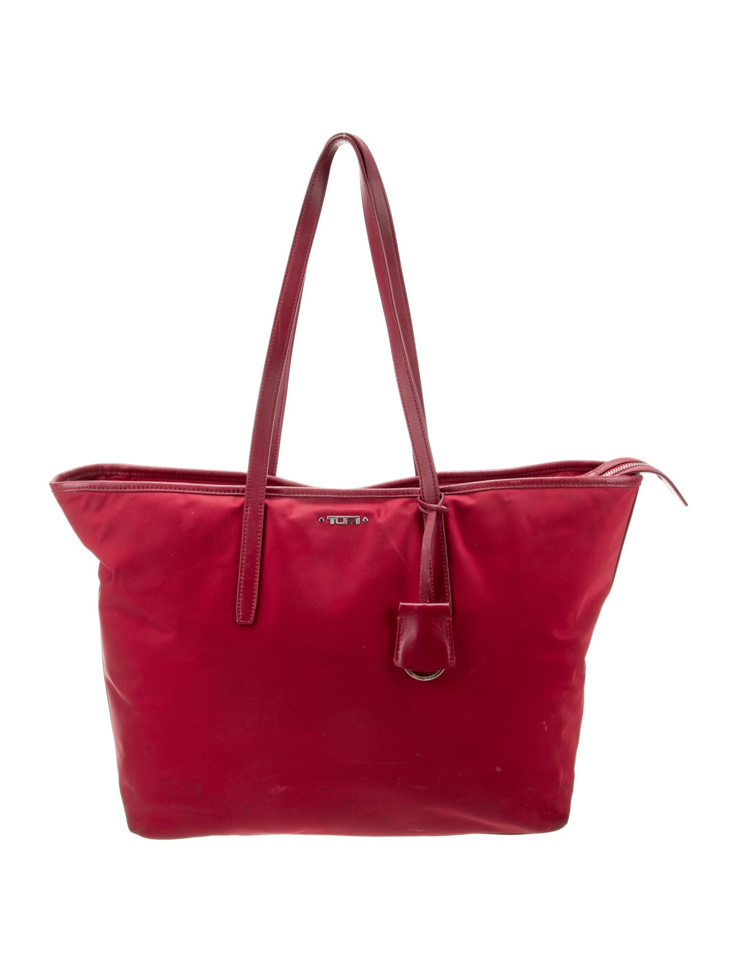 Tumi Leather Trim Nylon Tote - Red Totes, Handbags - TMI58431 | The ...