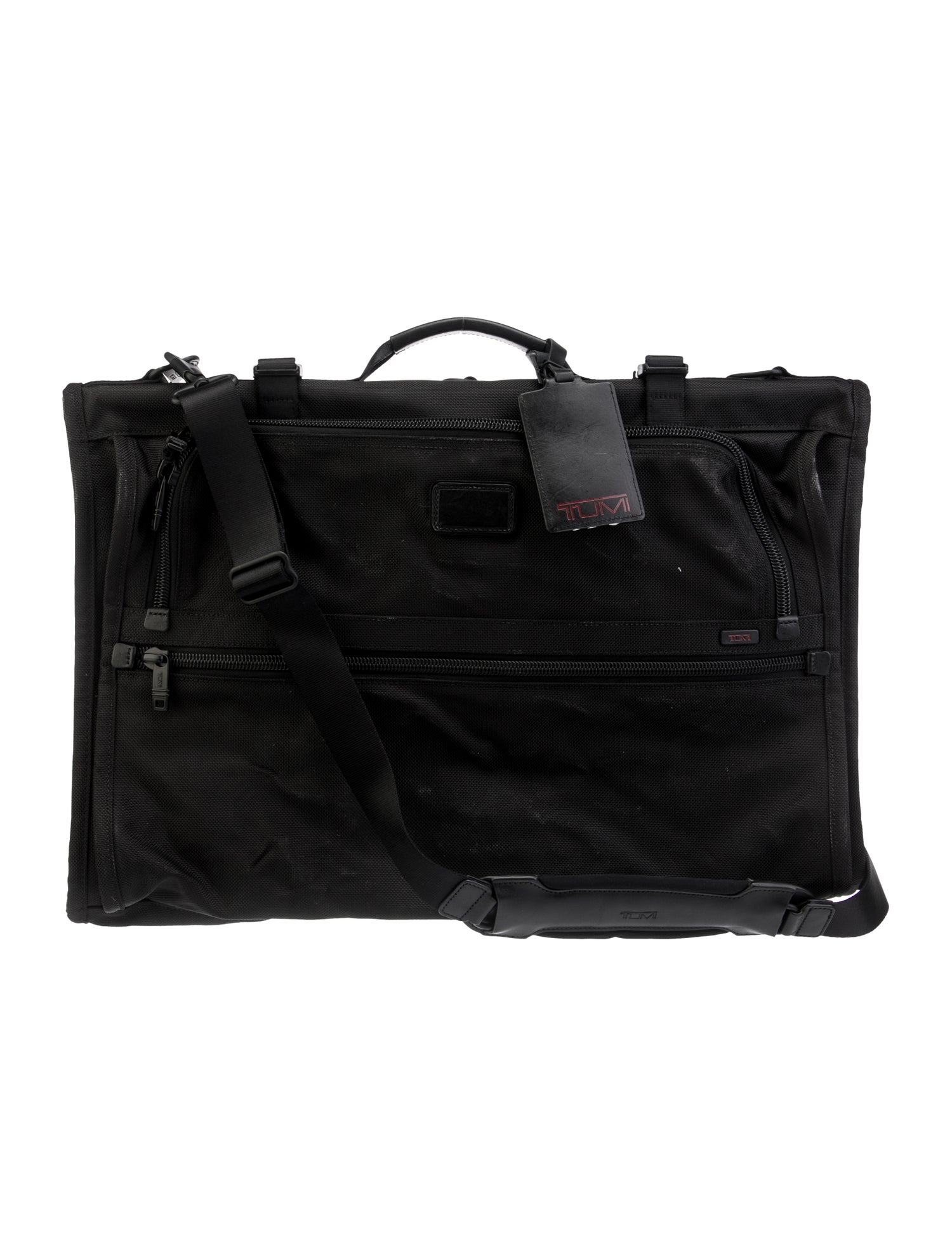 Tumi Leather-Trimmed Nylon Weekender Bag - Black Weekenders, Bags ...