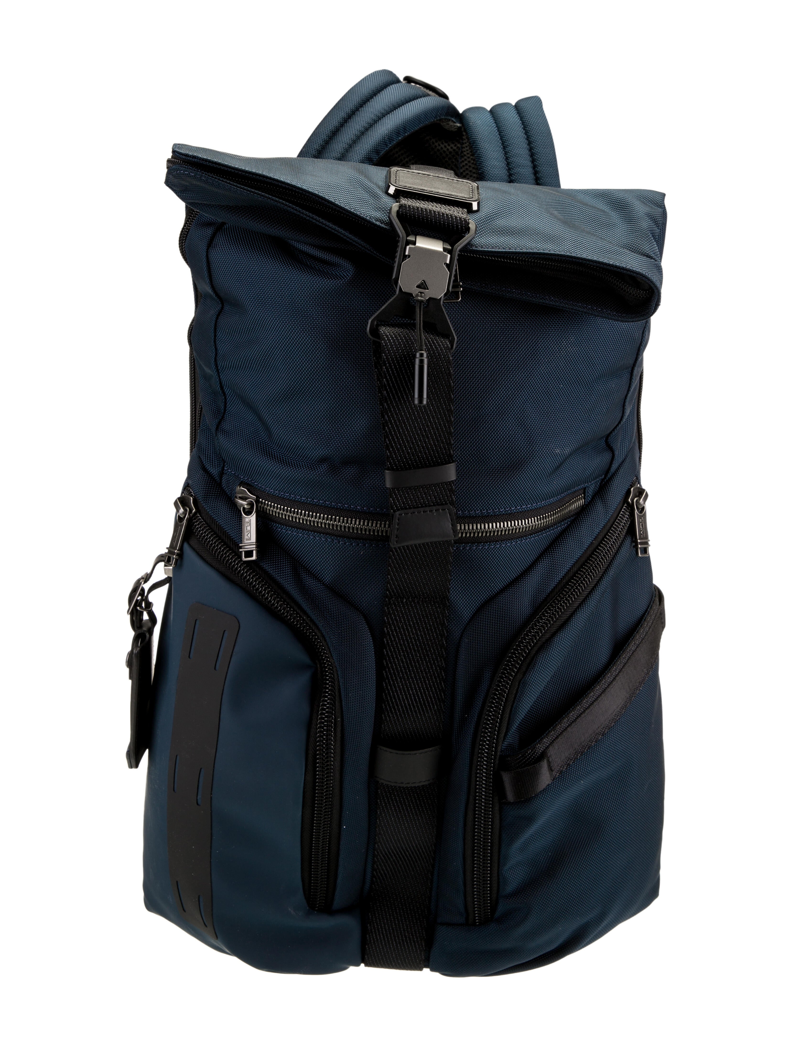 Tumi Nylon Backpack - Blue Backpacks, Bags - TMI58592 | The RealReal