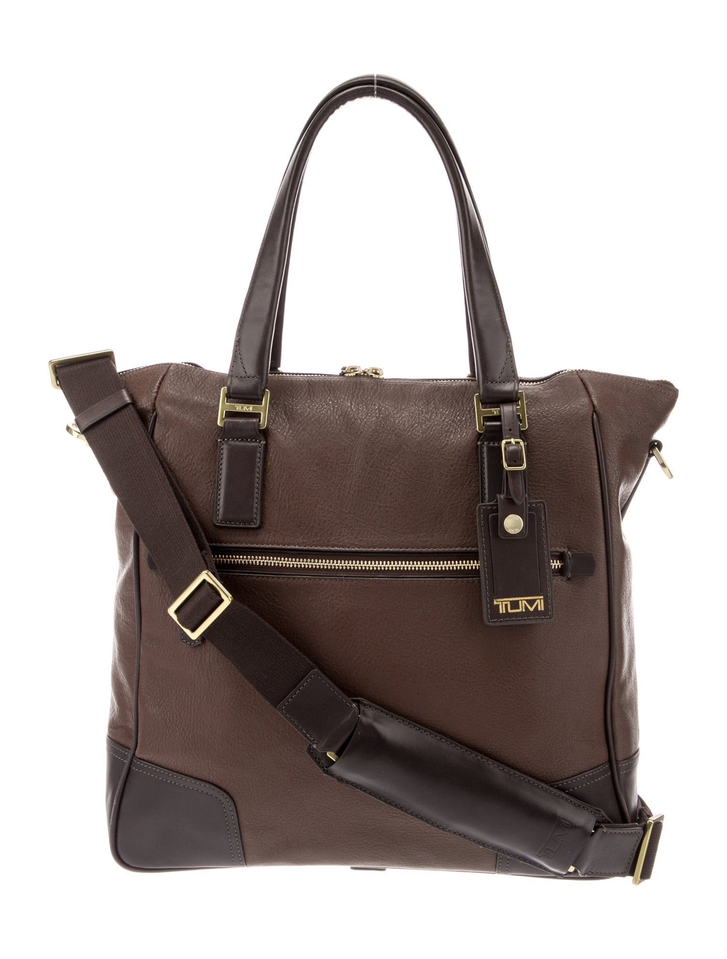 Tumi Leather Shoulder Bag - Neutrals Shoulder Bags, Handbags - TMI59912 ...