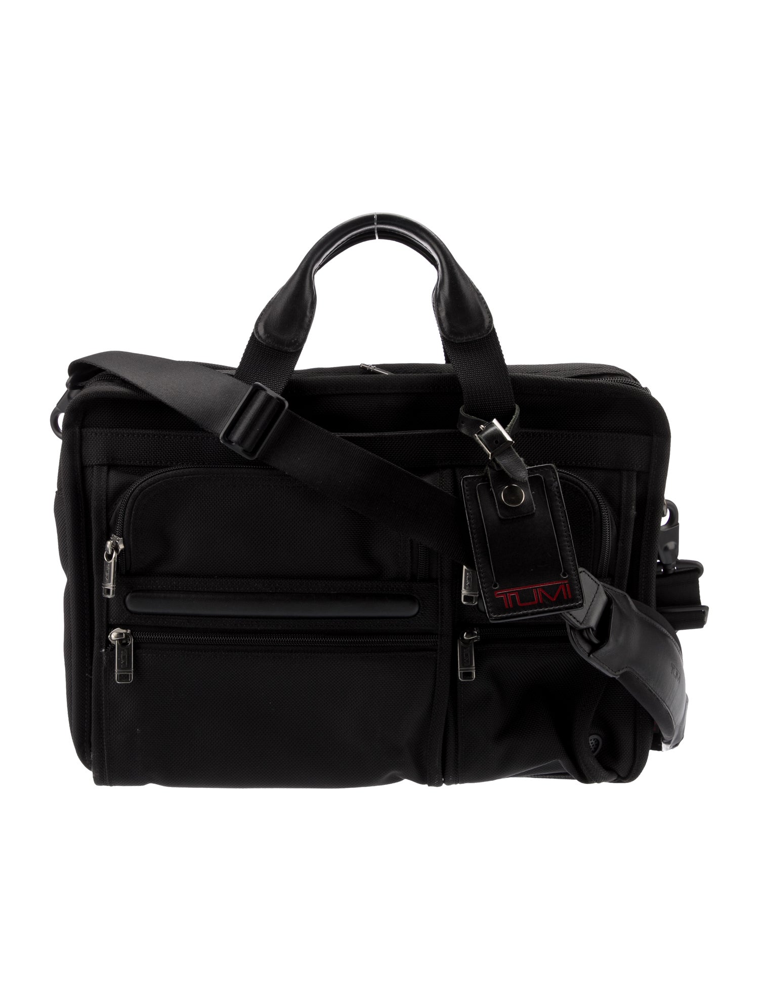 Tumi Canvas Briefcase - Black Messenger Bags, Bags - TMI60217 | The ...
