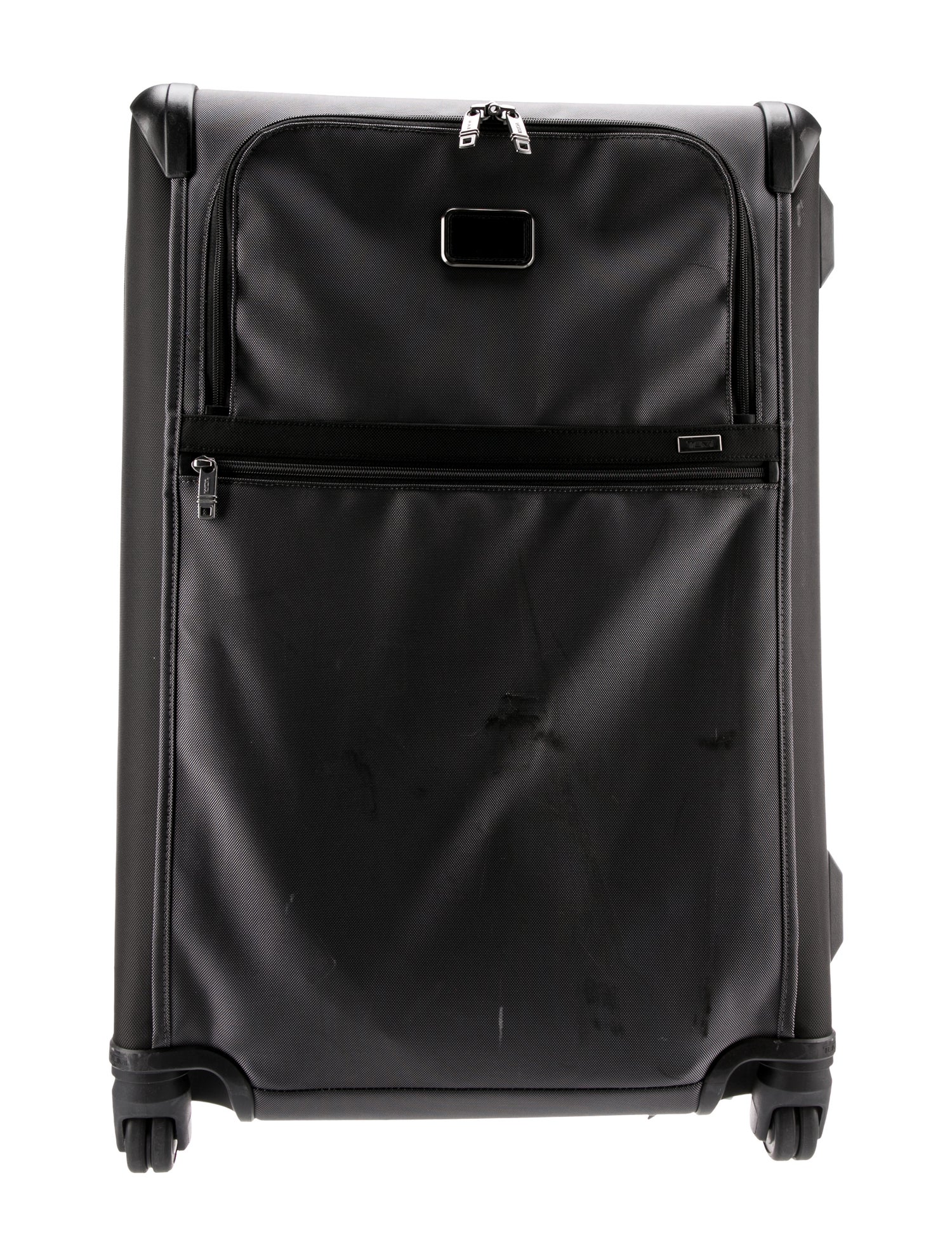 Tumi Nylon Leather-Trimmed Suitcase - Grey Suitcases, Luggage ...