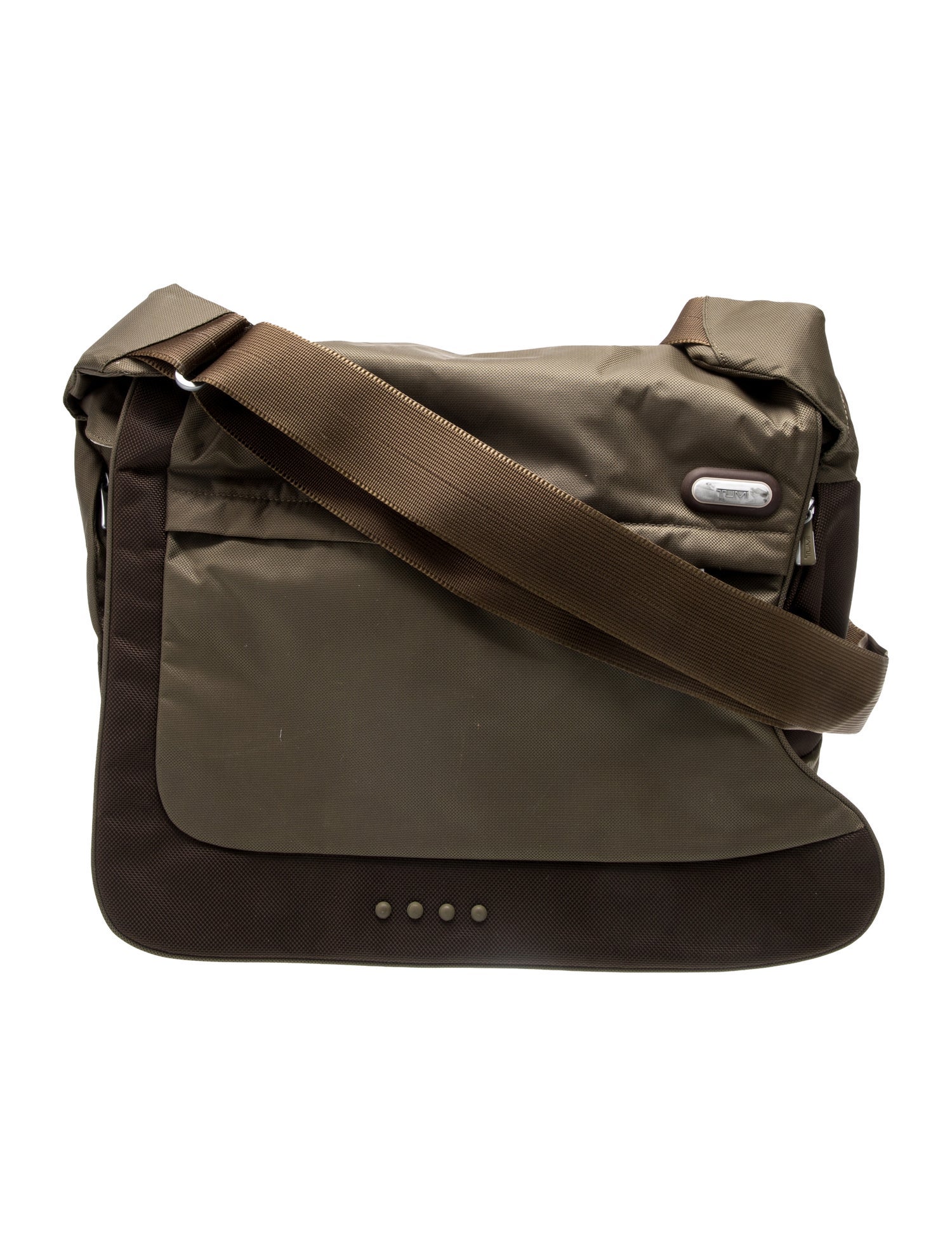 Tumi Nylon Messenger Bag - Brown Messenger Bags, Bags - TMI61364 | The ...