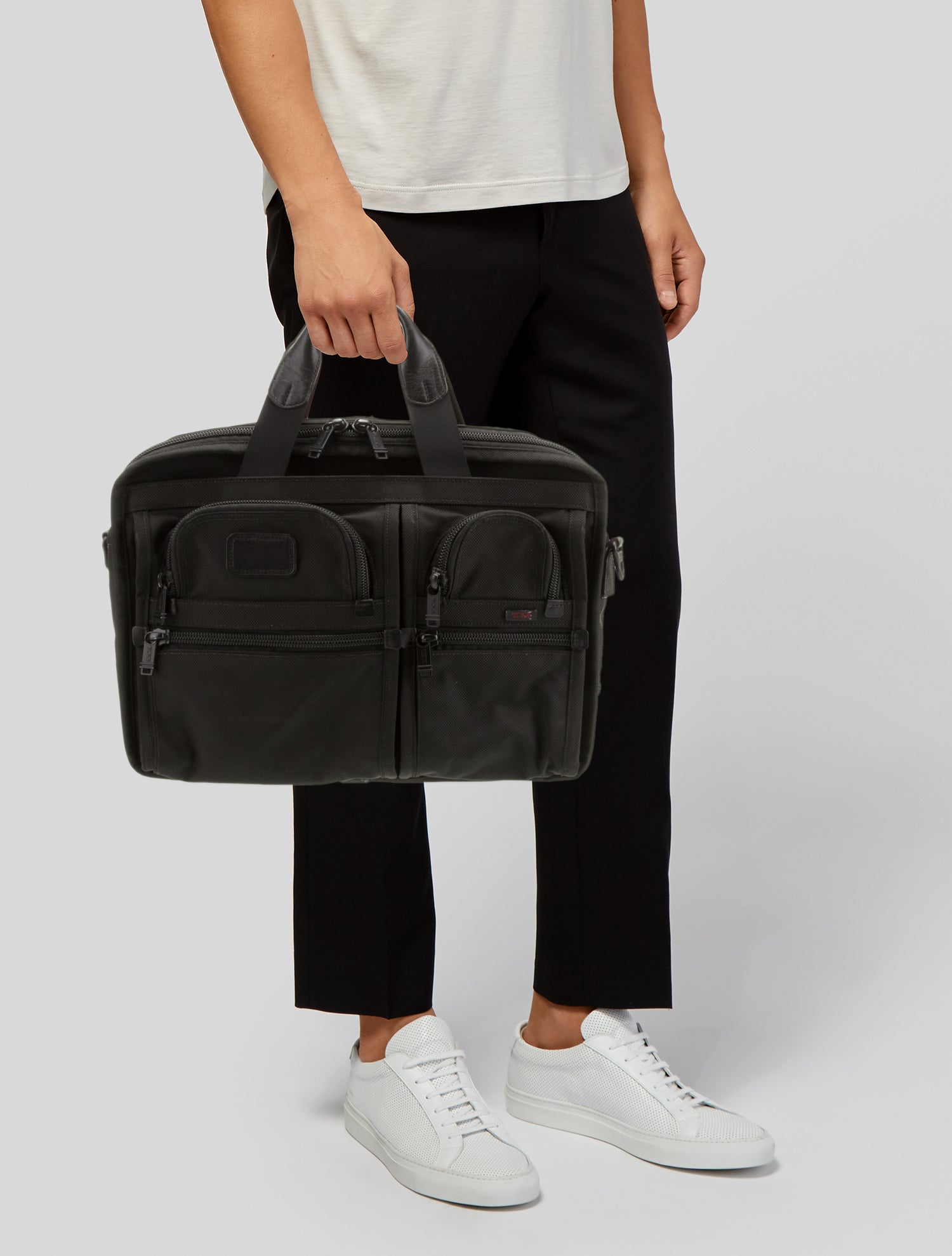 Tumi Nylon Briefcase - Black Briefcases, Bags - TMI62609 | The RealReal