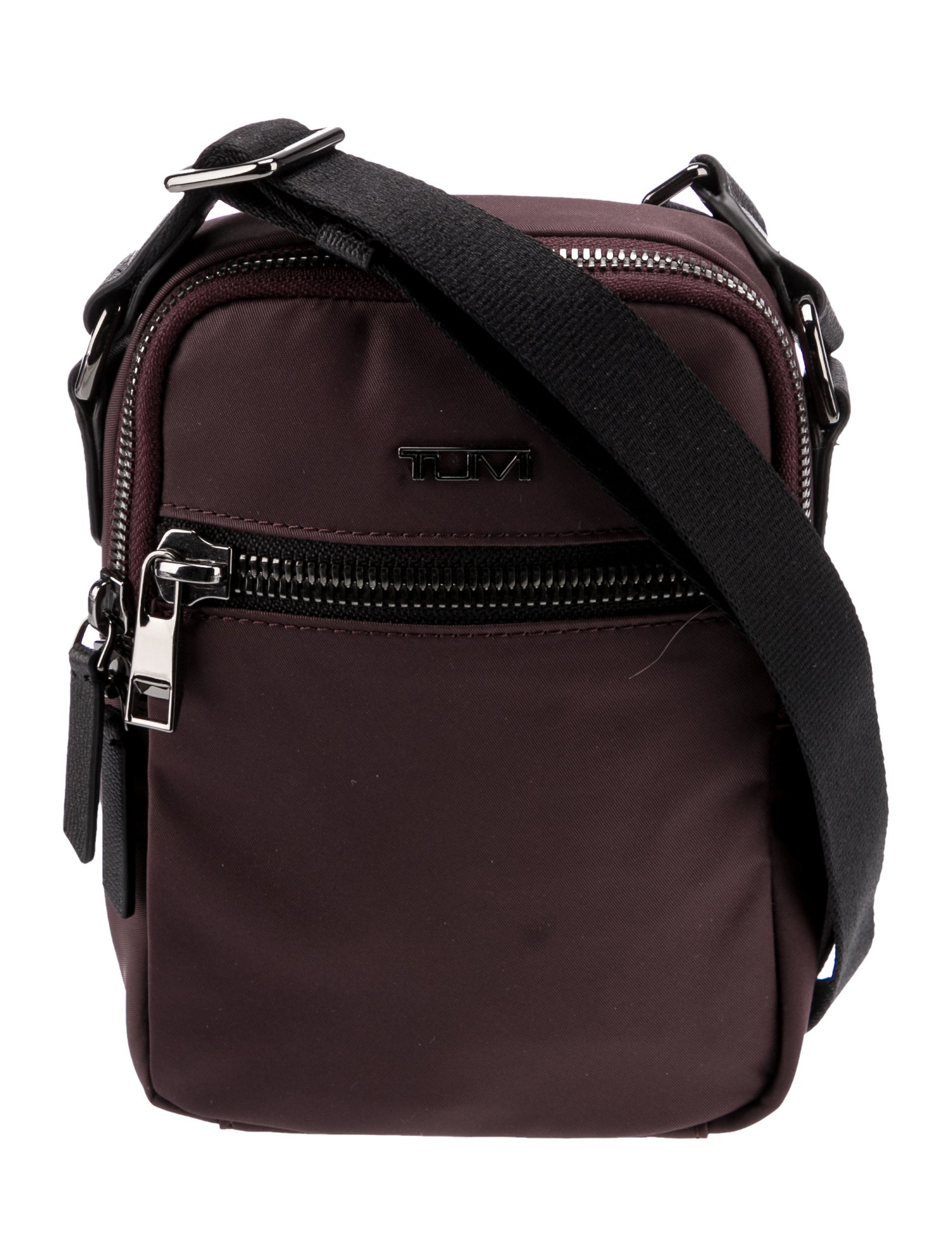 Tumi Nylon Crossbody Bag - Burgundy Crossbody Bags, Handbags - TMI61638 ...