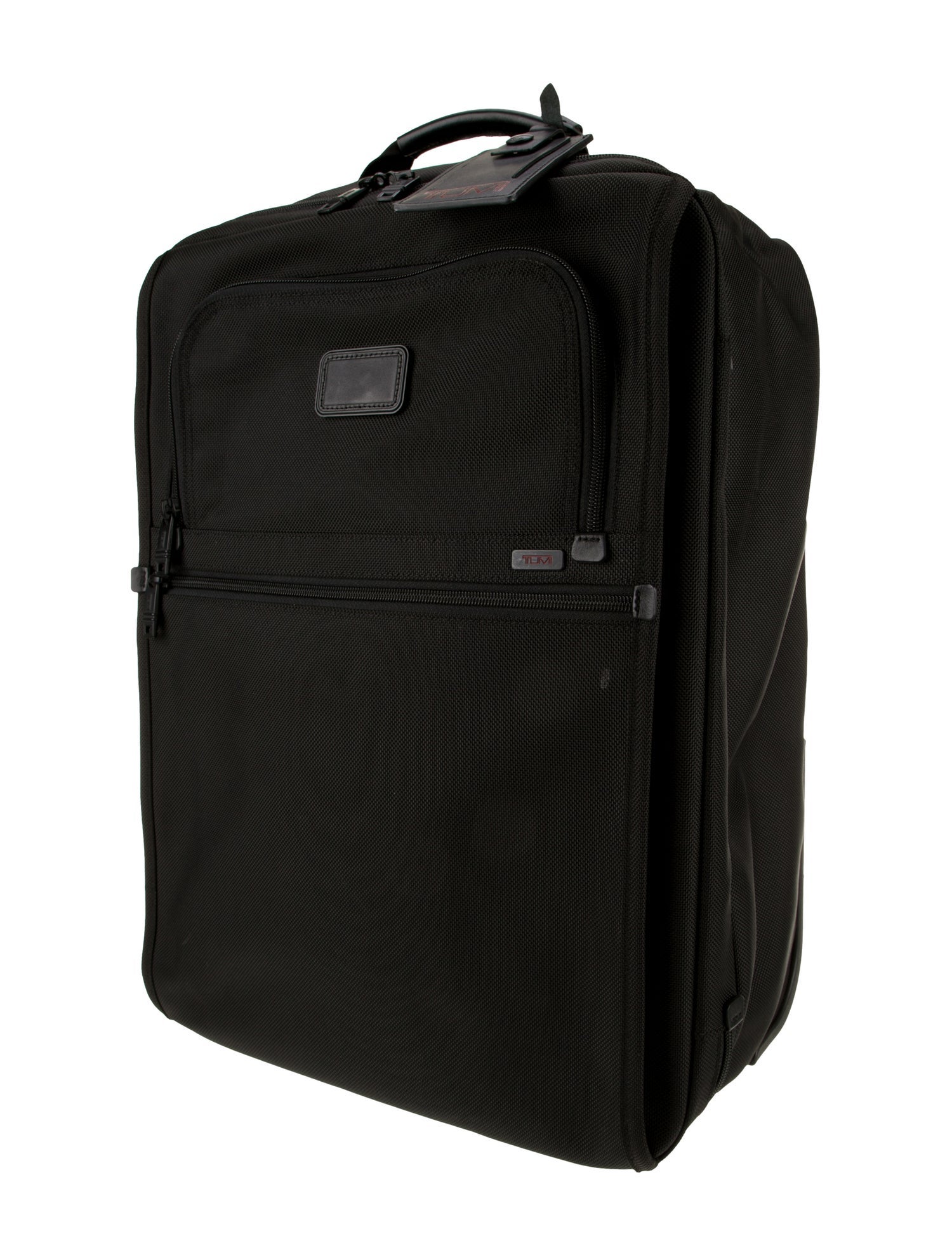 Tumi Leather Trim Canvas Suitcase - Black Suitcases, Luggage - TMI62287 ...