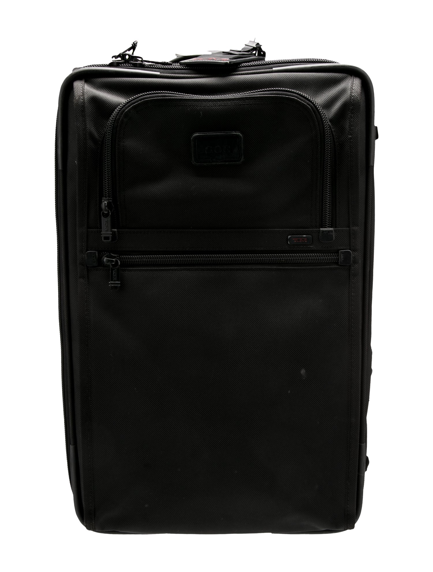 Tumi Canvas Suitcase - Black Luggage and Travel, Handbags - TMI63097 ...