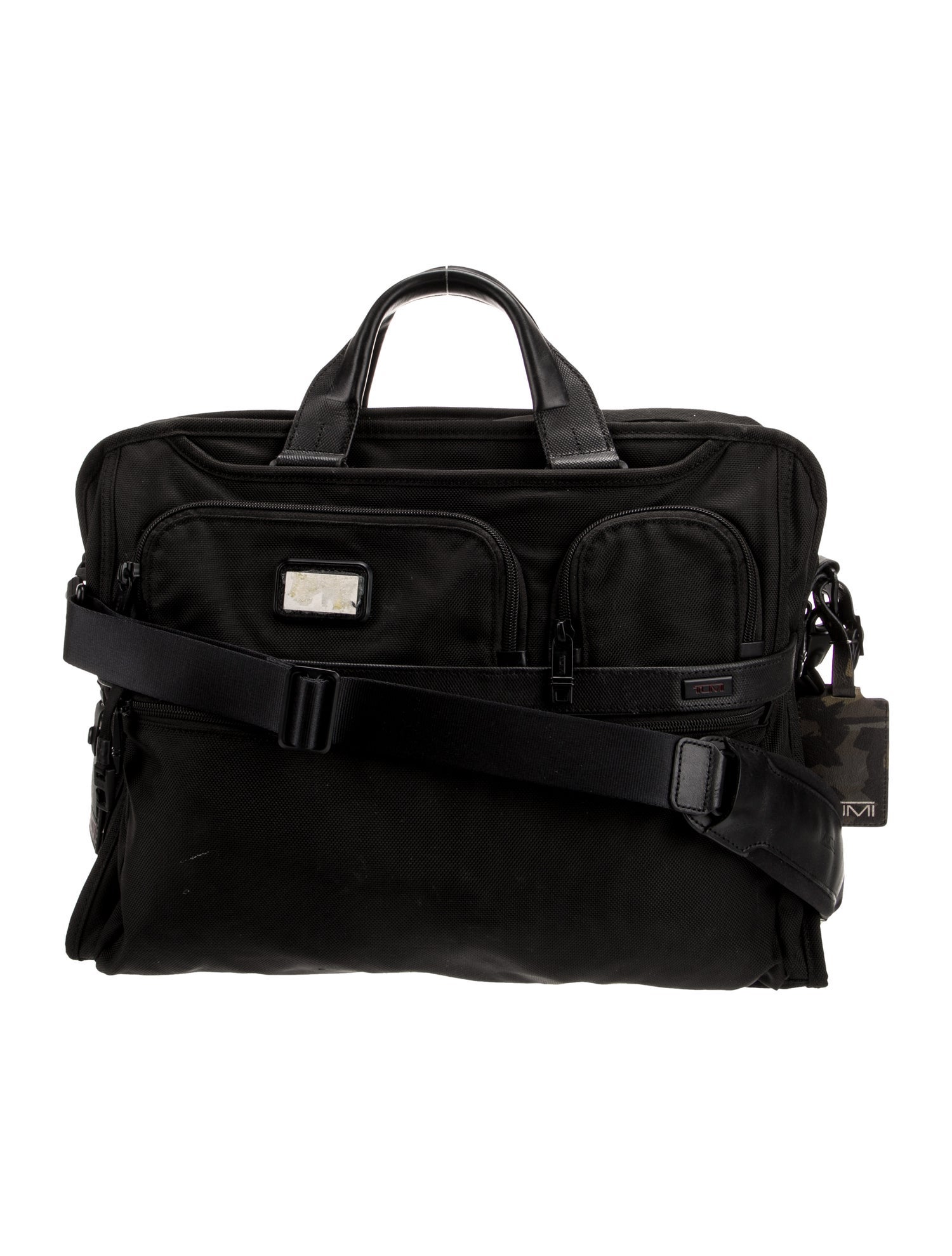 Tumi Nylon Briefcase - Black Messenger Bags, Bags - TMI63249 | The RealReal