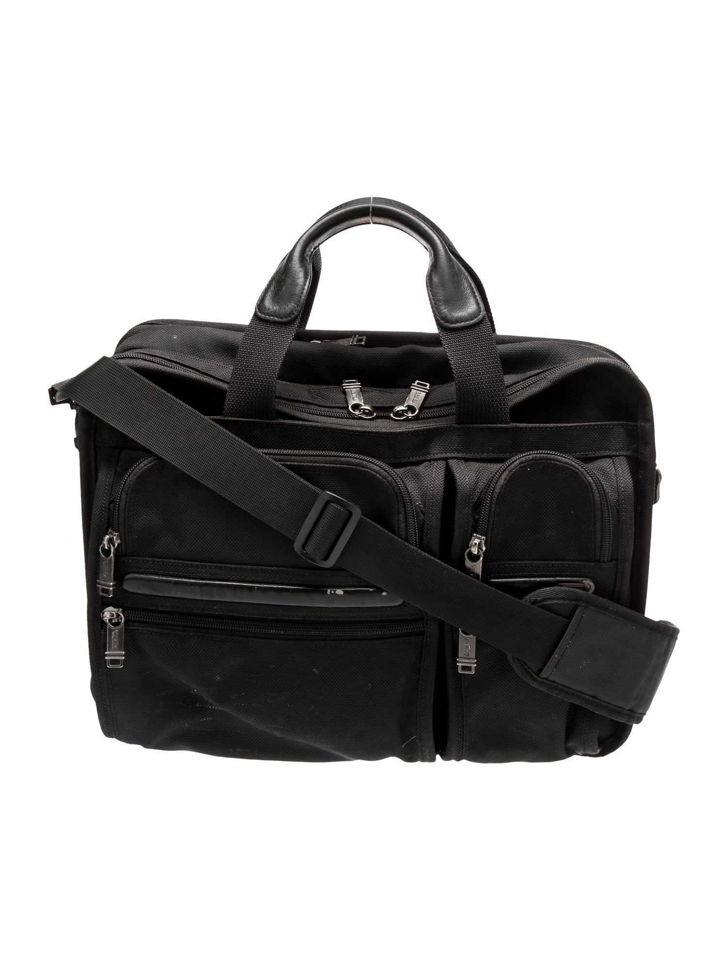 Tumi Nylon Messenger Bag - Black Briefcases, Bags - TMI63578 | The RealReal