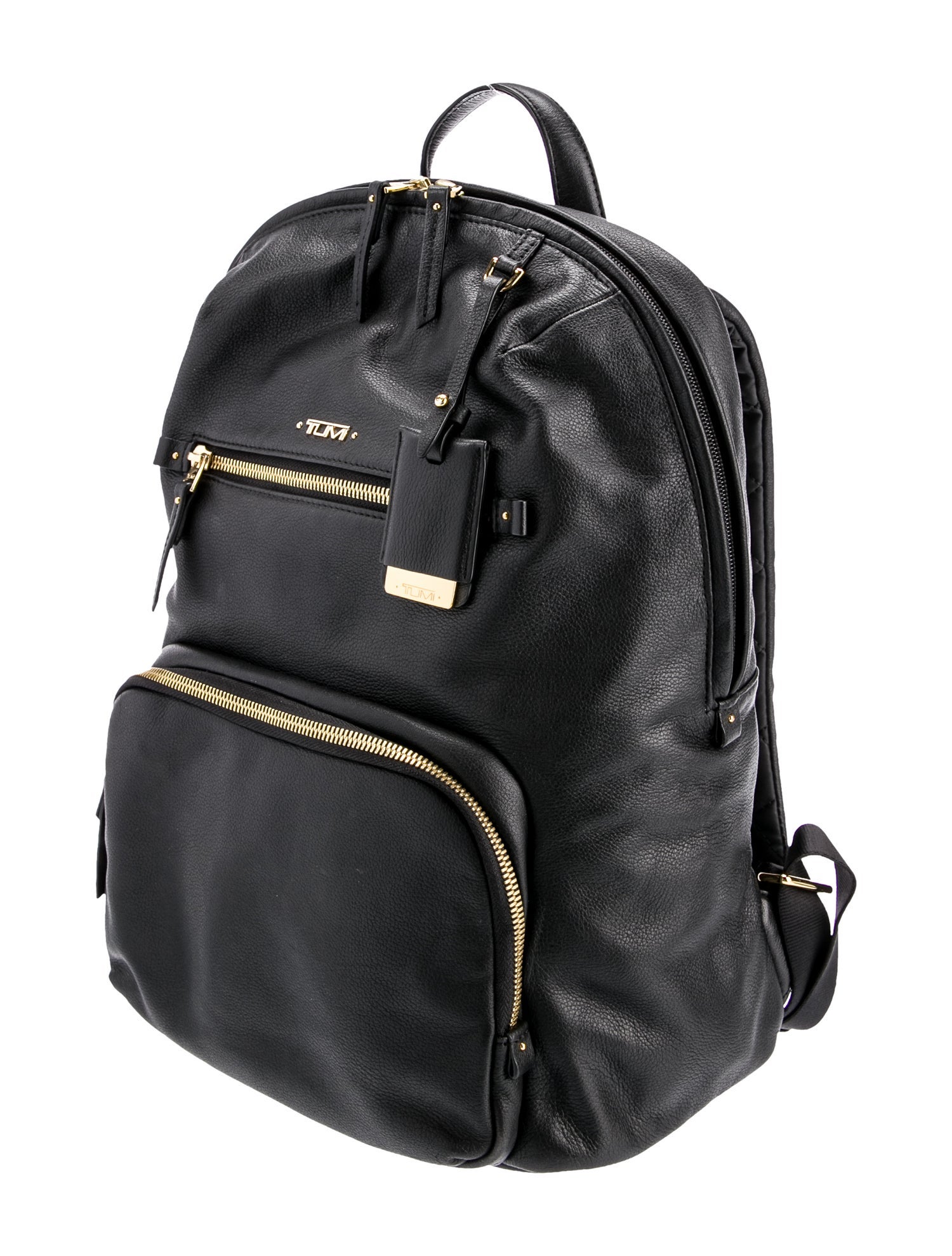 Tumi Leather Backpack - Black Backpacks, Handbags - TMI63659 | The RealReal