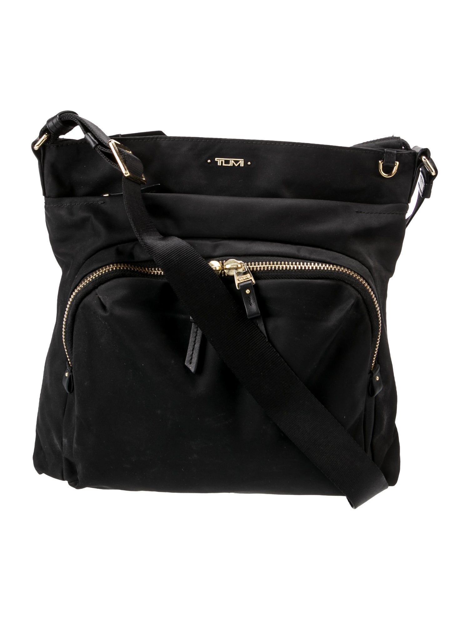 Tumi Nylon Messenger Bag - Black Crossbody Bags, Handbags - TMI64107 ...