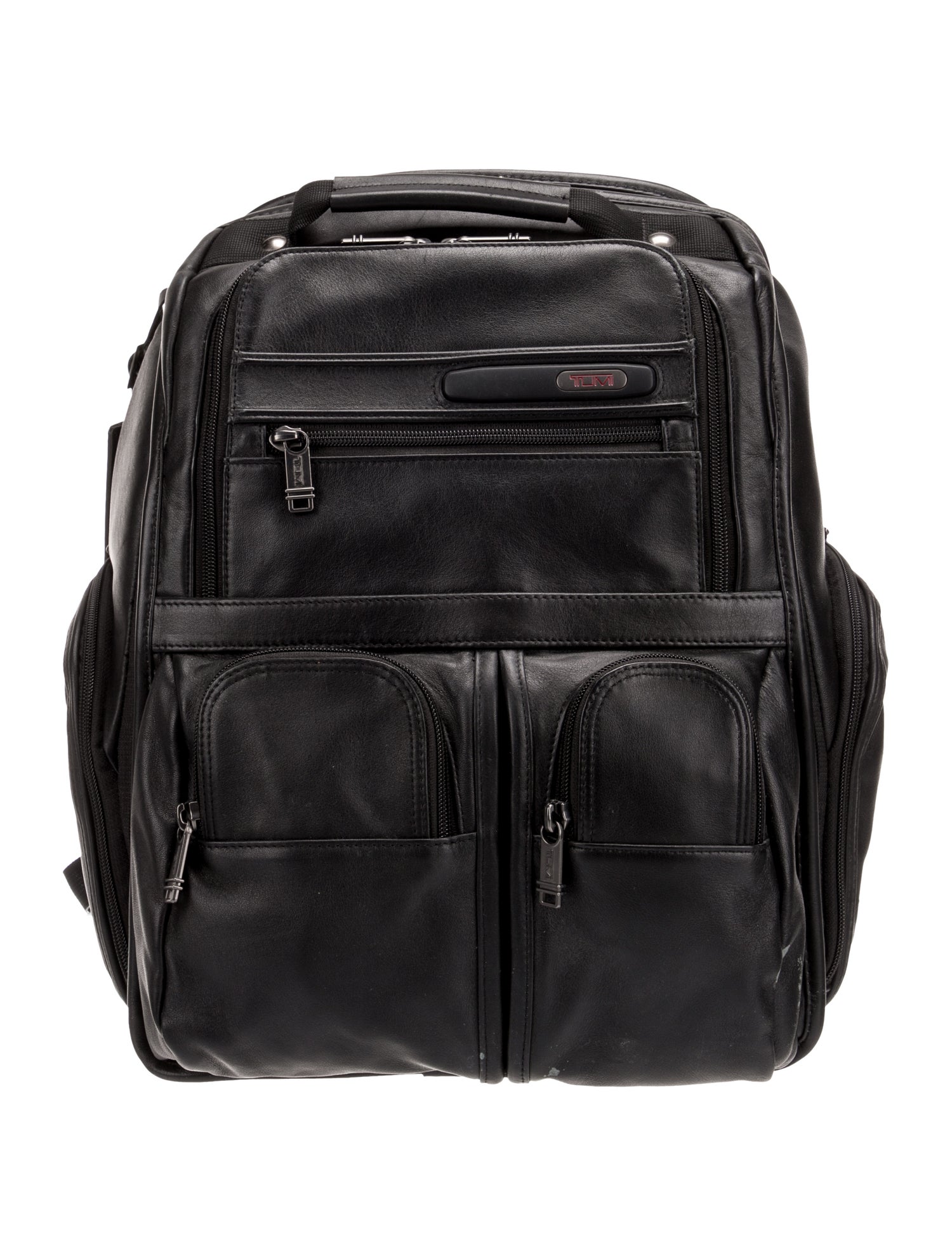Tumi Leather Backpack - Black Backpacks, Bags - TMI64667 | The RealReal