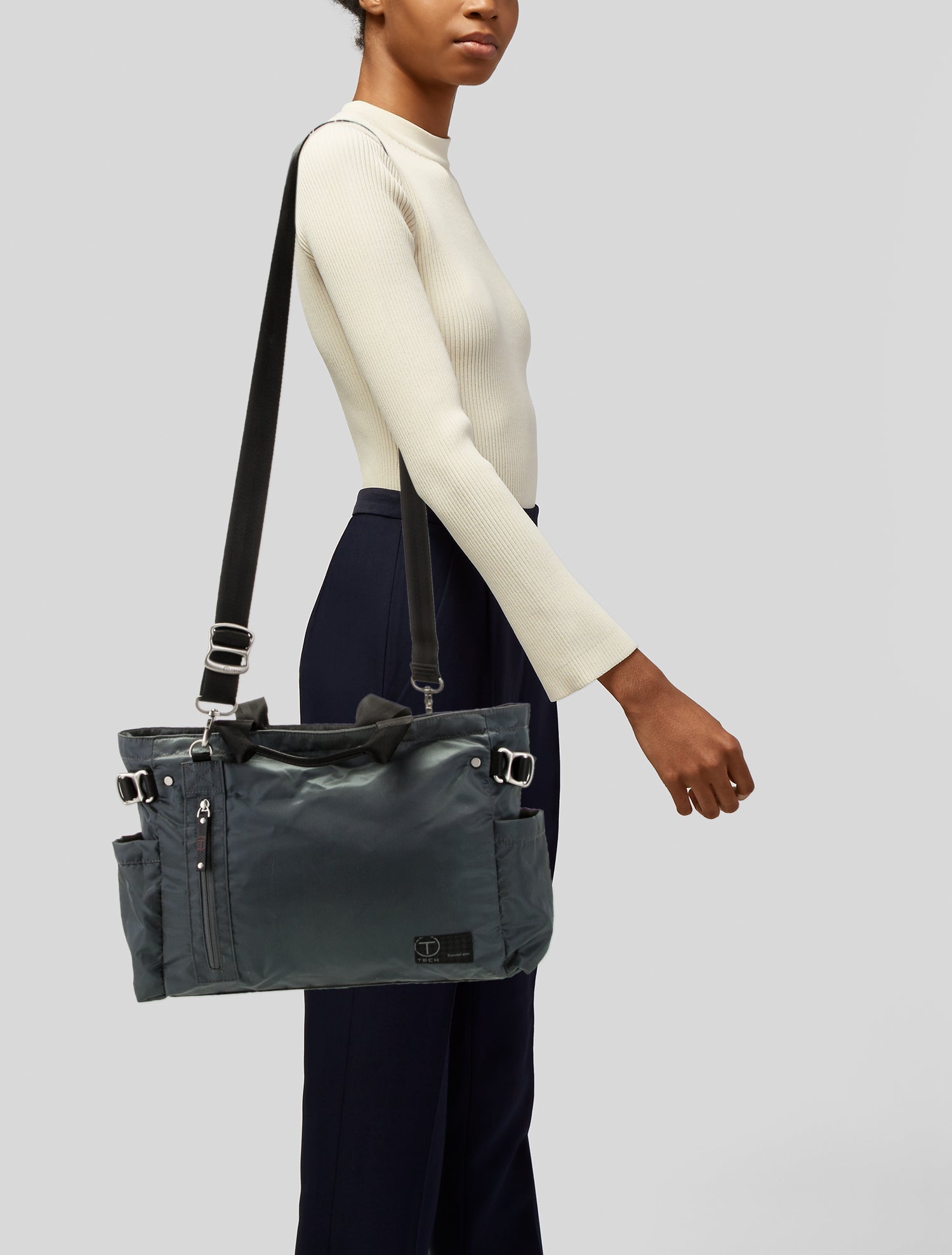 Tumi Nylon Briefcase - Blue Luggage and Travel, Handbags - TMI64706 ...