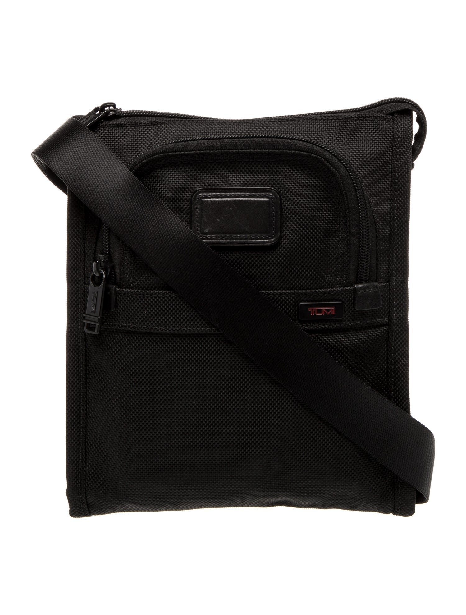 Tumi Nylon Messenger Bag - Black Crossbody Bags, Handbags - TMI65346 ...