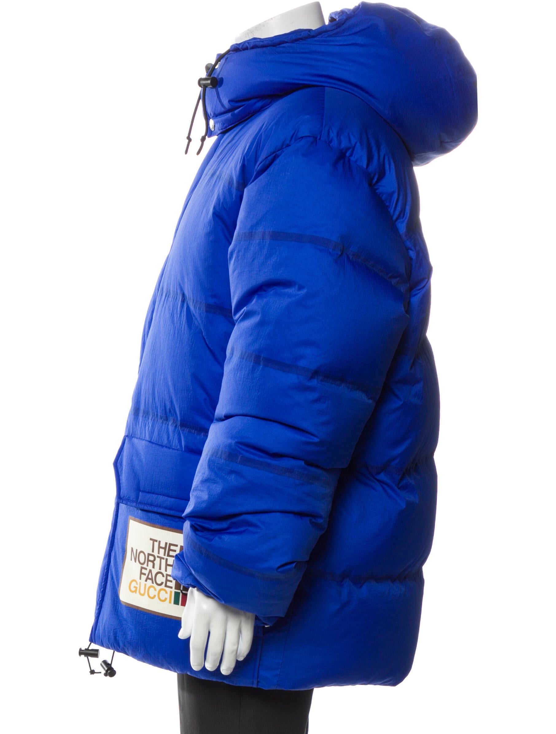 The North Face x Gucci 2022 Cat Puffer Coat w/ Tags - Blue Outerwear ...