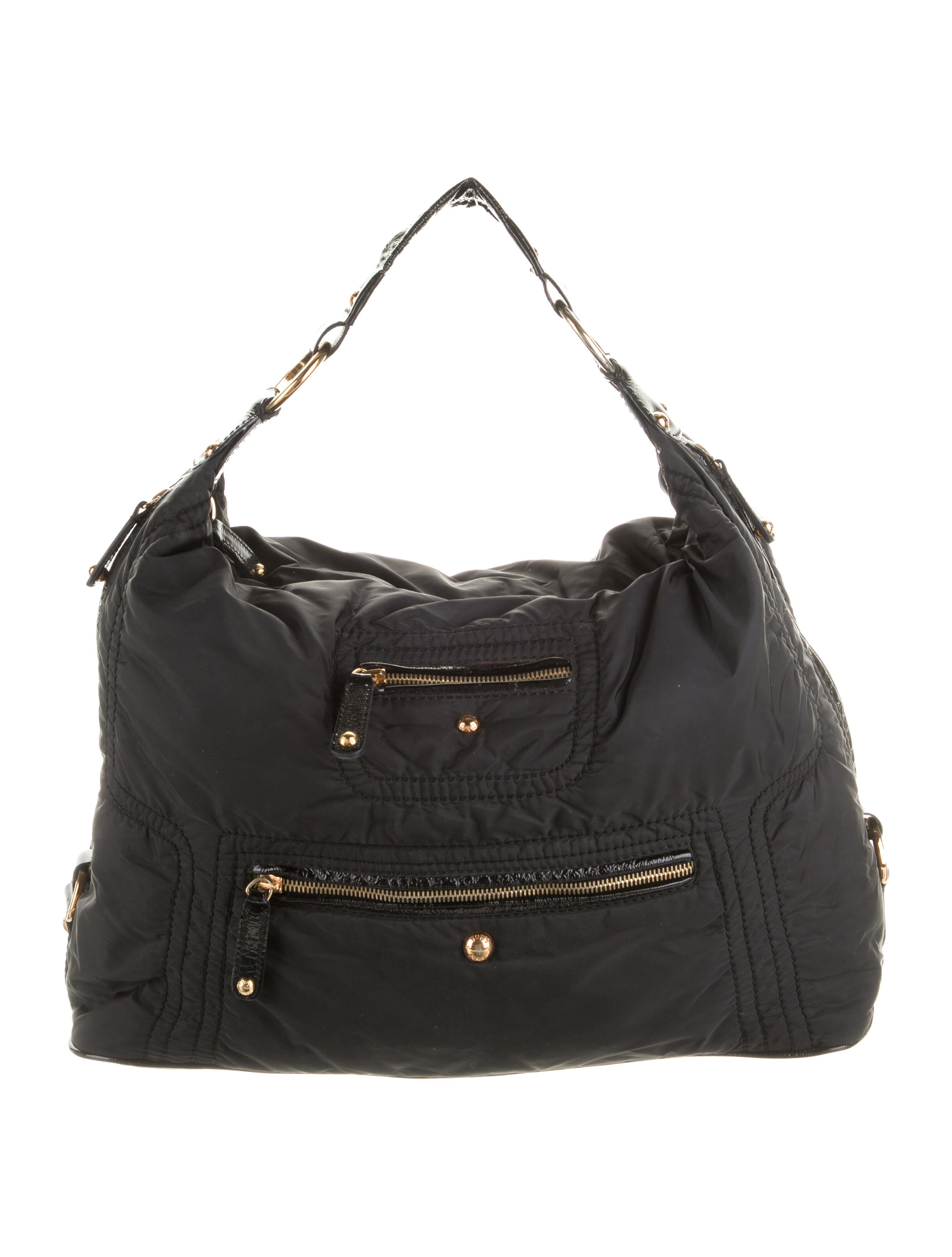 Tod's Braided Leather Hobo - Black Hobos, Handbags - TOD51348 | The ...