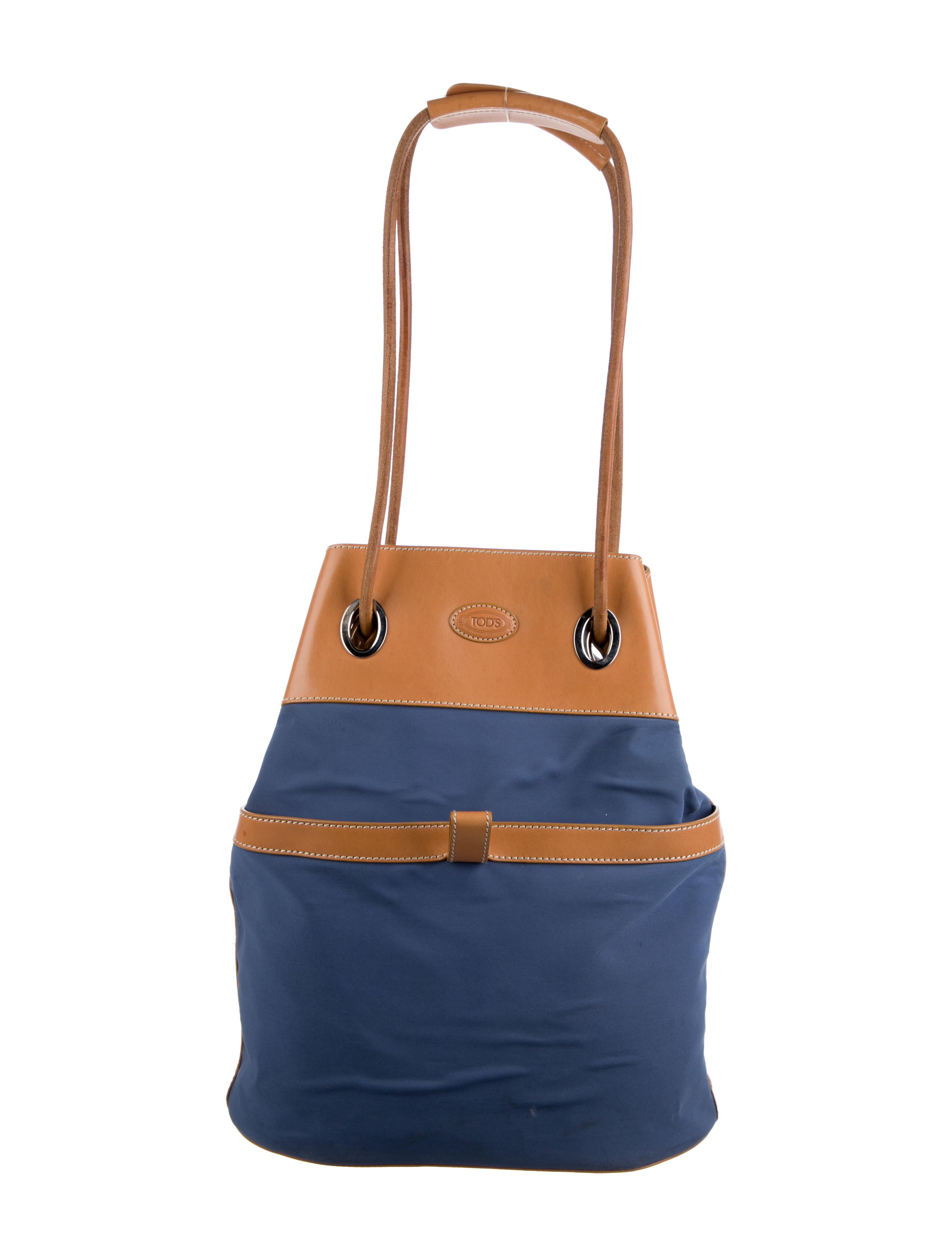 Tod's Small Wave Bag - Blue Shoulder Bags, Handbags - TOD28748 | The ...