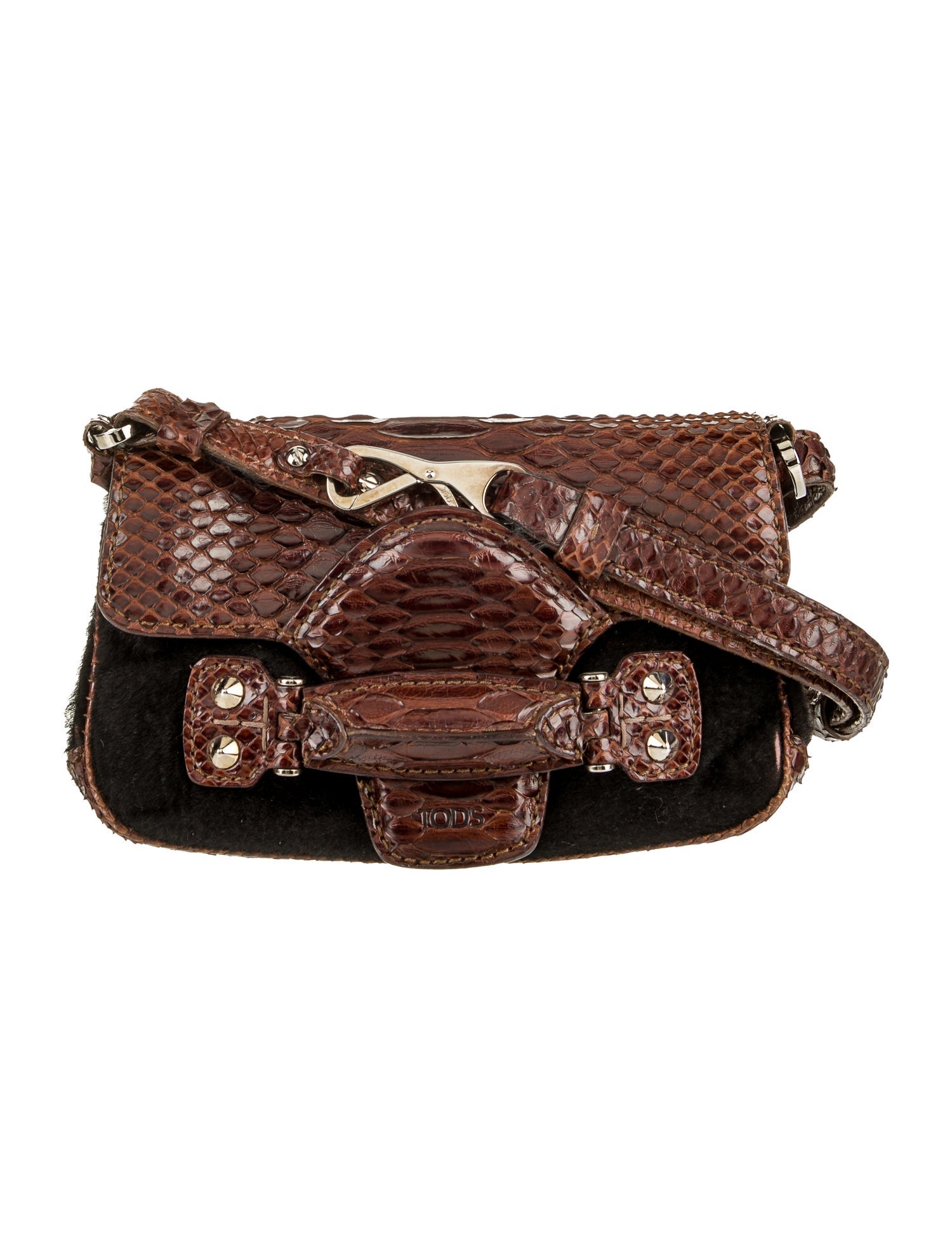 Tod's Shoulder Bag - Brown Shoulder Bags, Handbags - TOD141380 | The ...