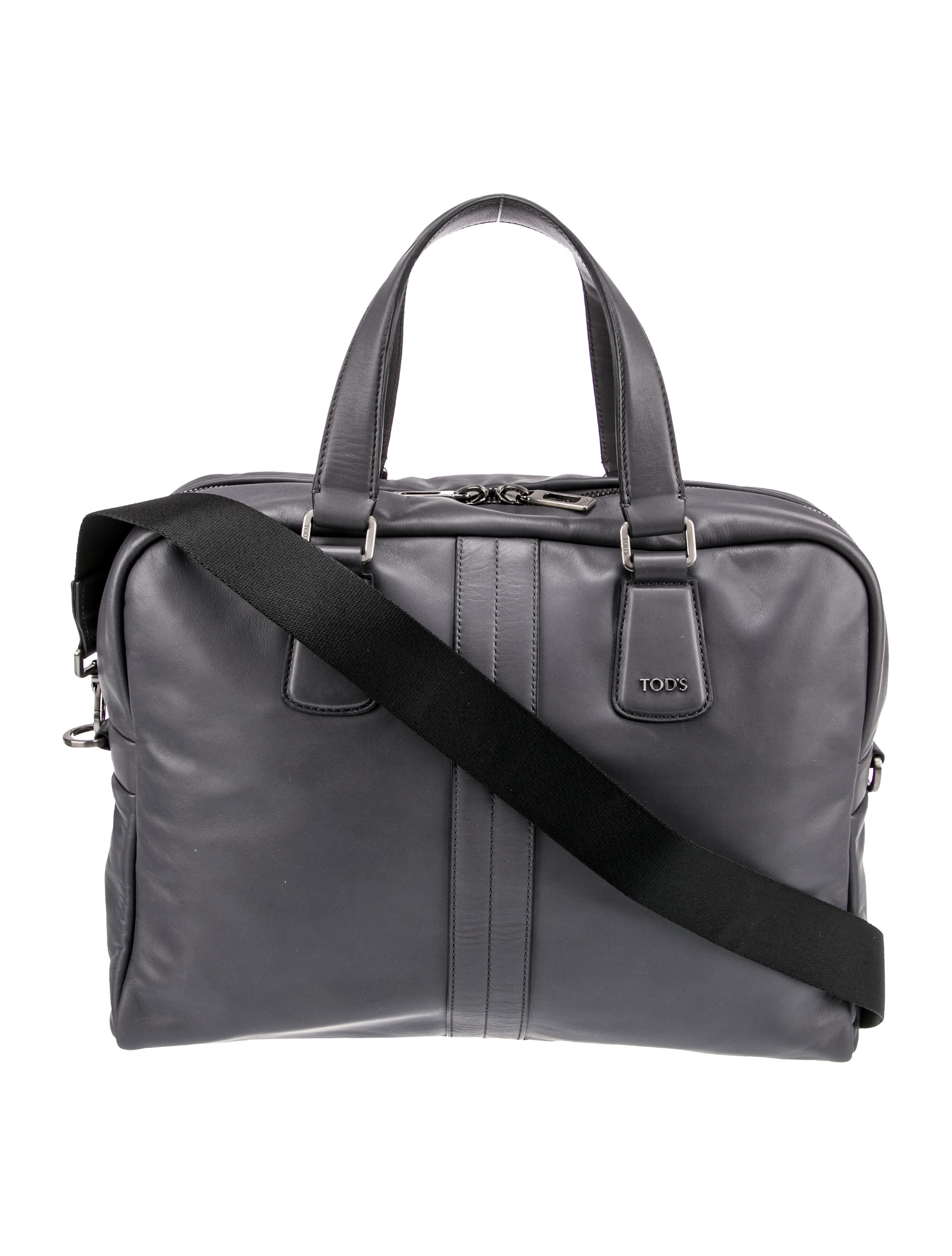 Vivienne Westwood Leather-Trimmed Plaid Briefcase - Black Briefcases ...