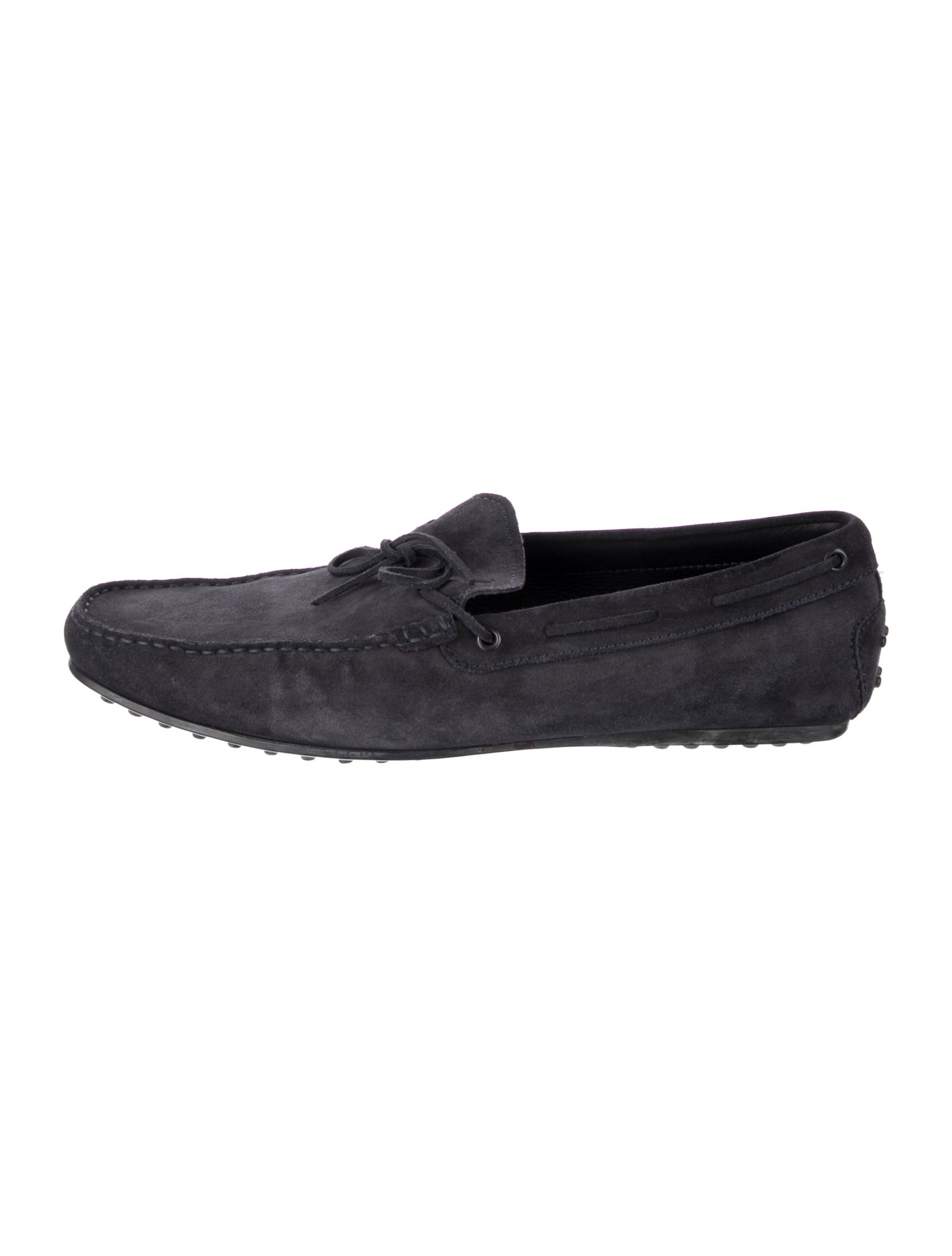 UGG Australia Shearling-Lined Driving Moccasins - Blue Loafers, Shoes ...