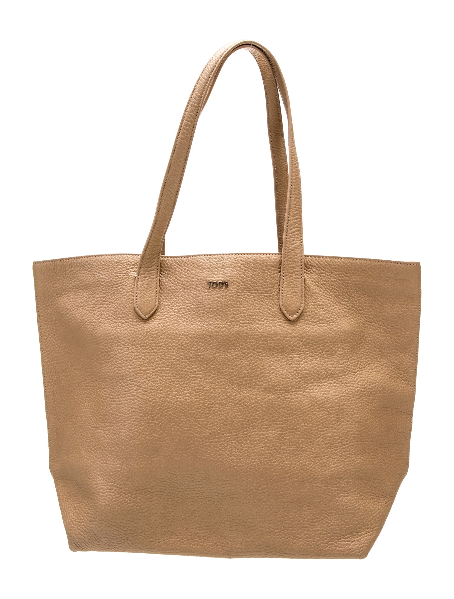Tod's Leather Tote - Brown Totes, Handbags - TOD159821 | The RealReal