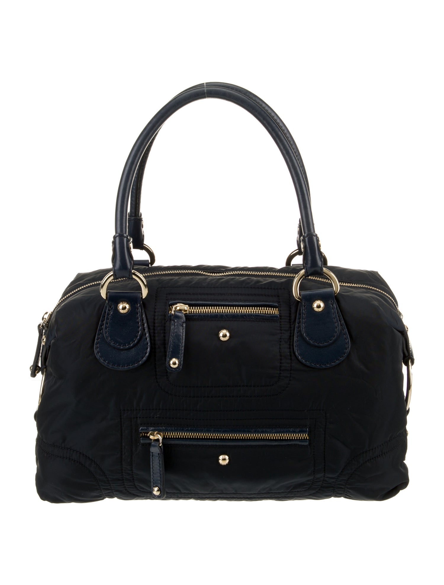 Tod's Nylon Shoulder Bag - Blue Shoulder Bags, Handbags - TOD161800 ...