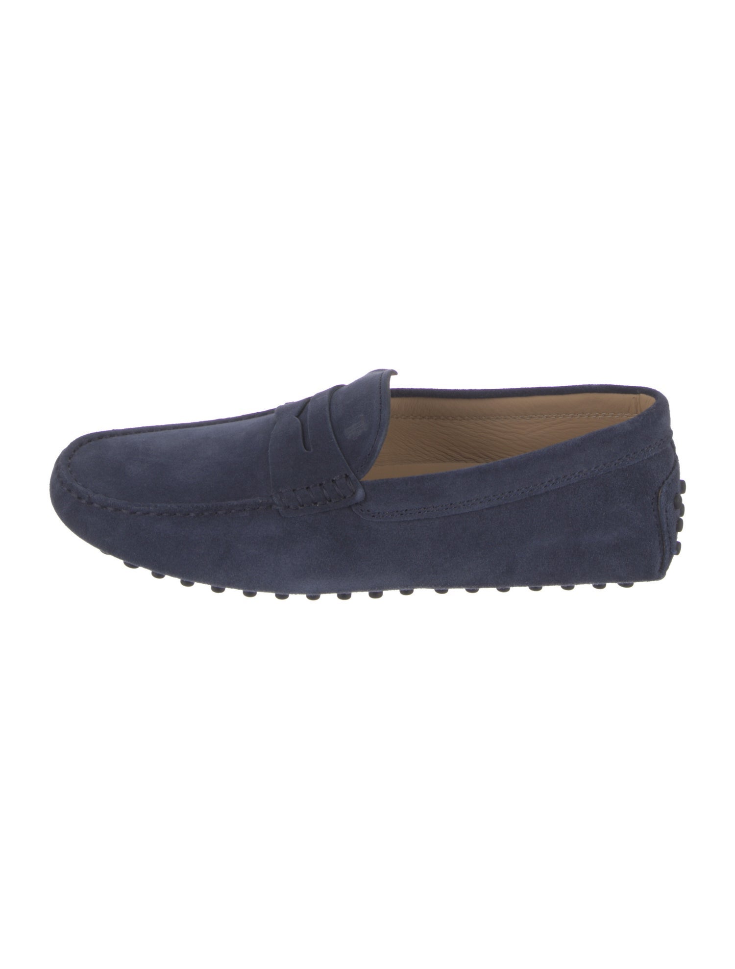 Jimmy Choo Suede Drivers - Blue Loafers, Shoes - JIM407720 | The RealReal