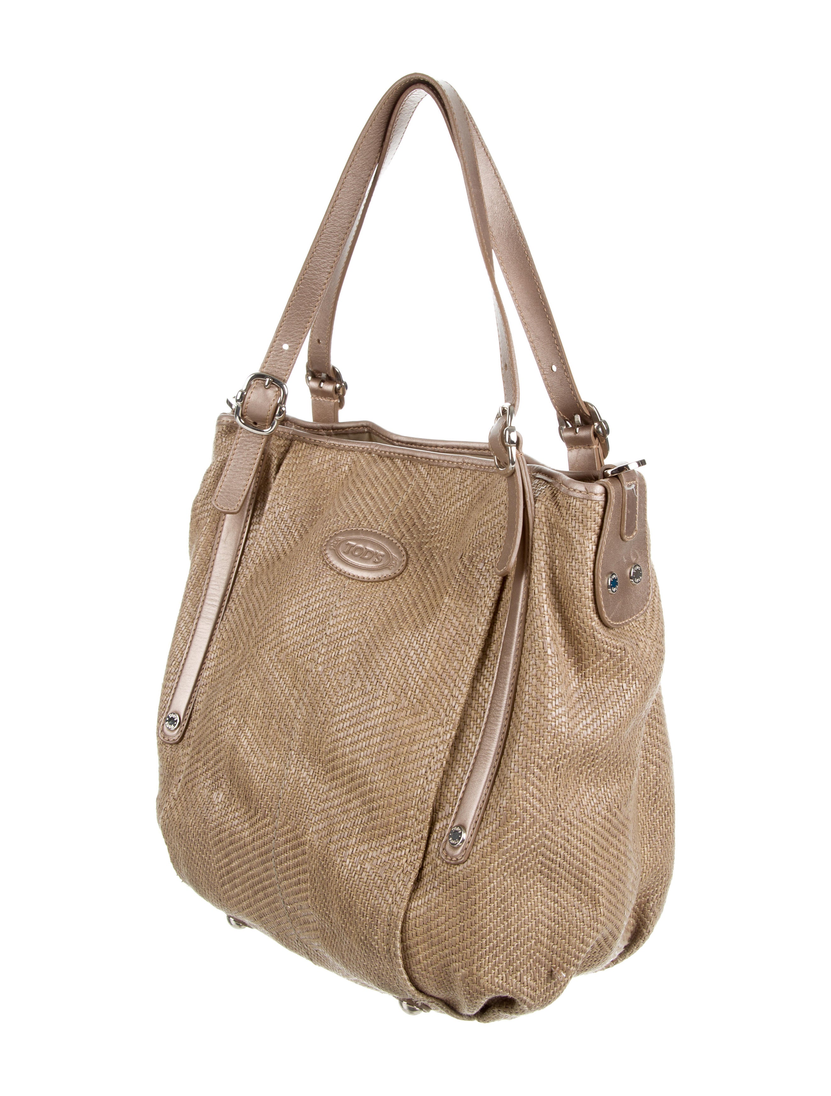 Tod's Wicker Tote Bag - Handbags - TOD42673 | The RealReal