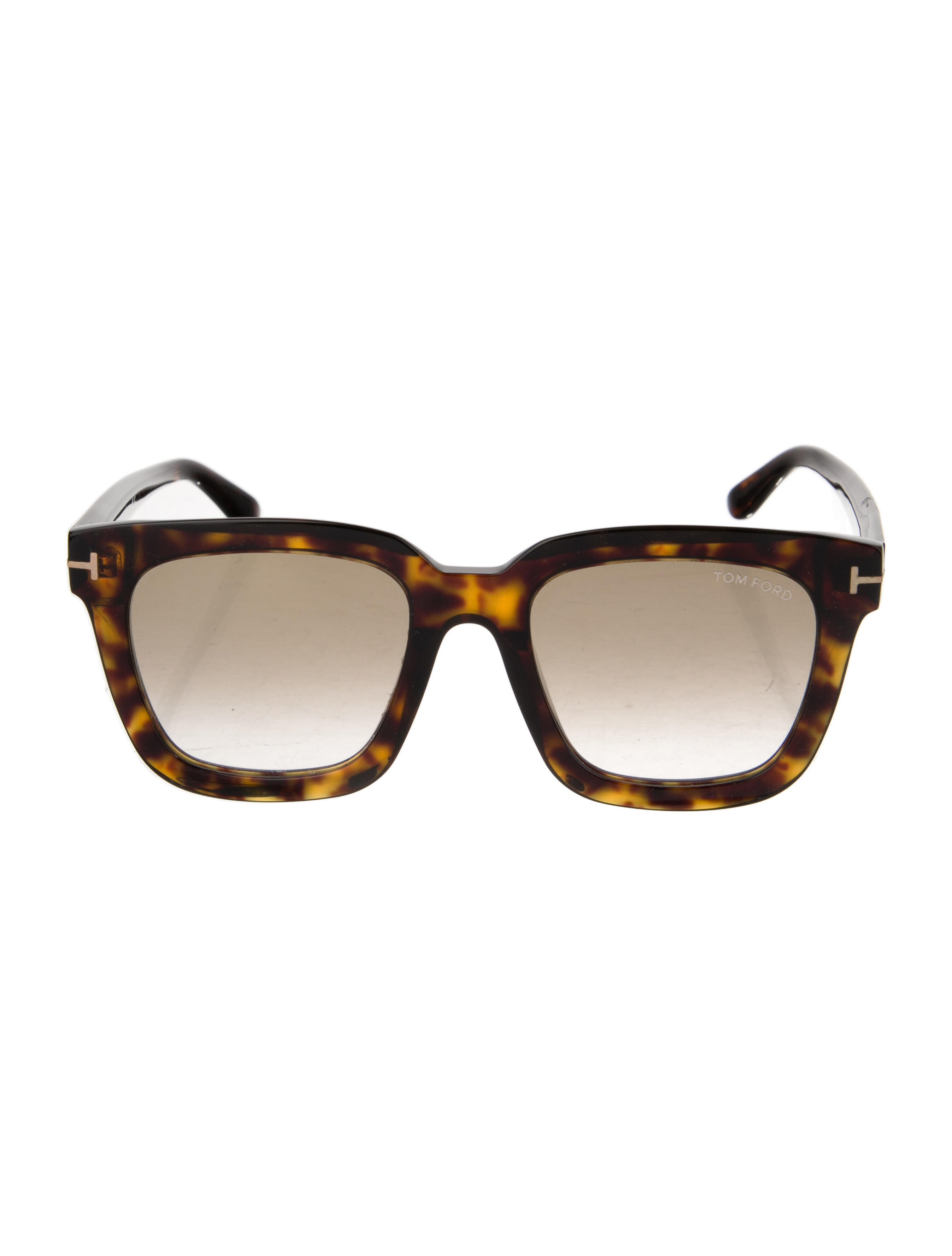 Tom Ford Square Tinted Sunglasses - Brown Sunglasses, Accessories ...