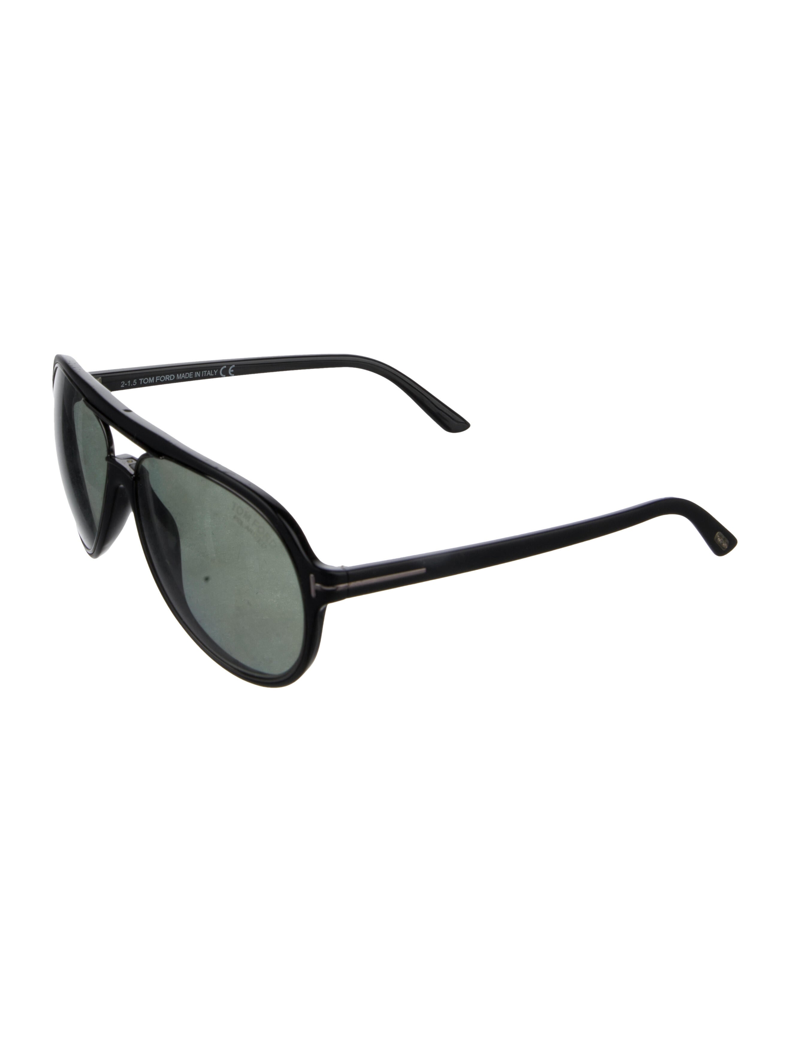Tom Ford Aviator Tinted Sunglasses Black Sunglasses Accessories Tom138784 The Realreal