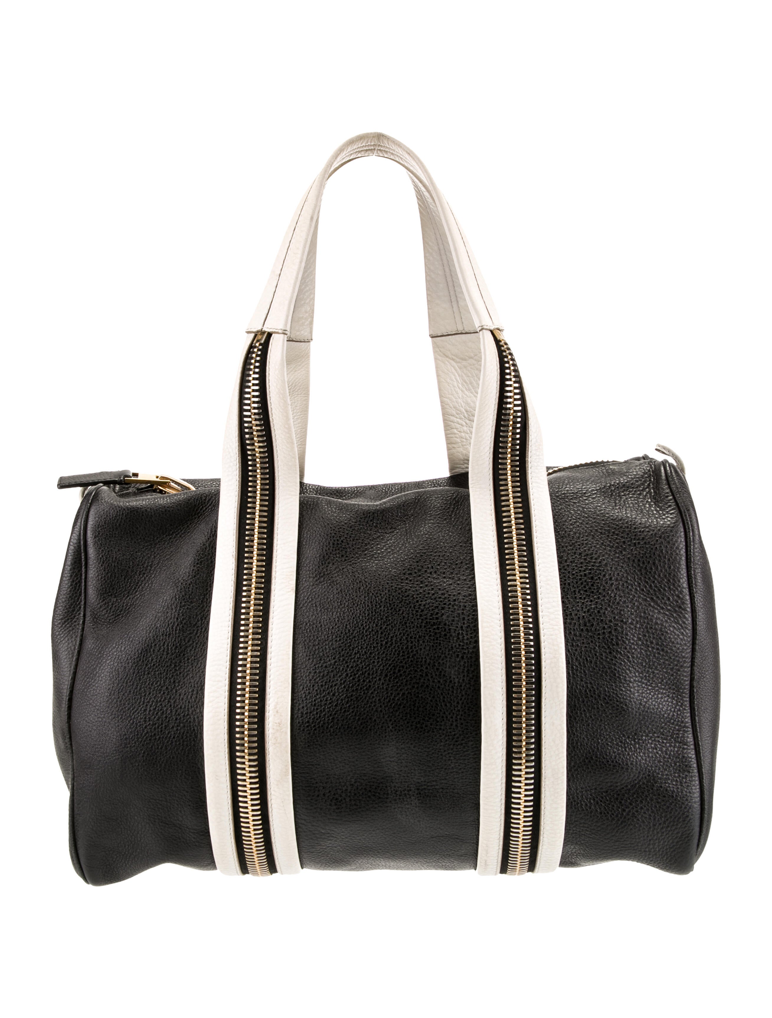 Tom Ford Leather Tote Bag - Black Totes, Handbags - TOM143049 | The ...