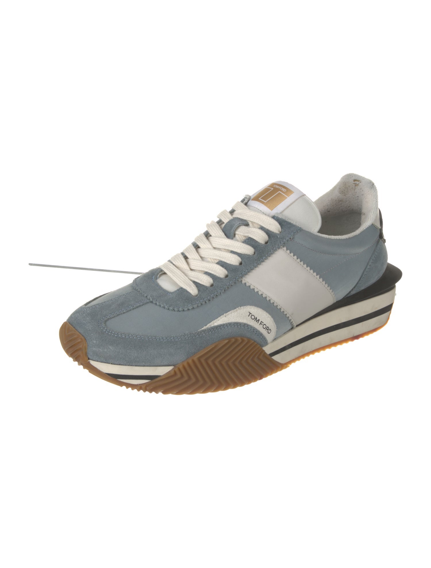 Tom Ford Nylon Printed Athletic Sneakers - Blue Sneakers, Shoes ...