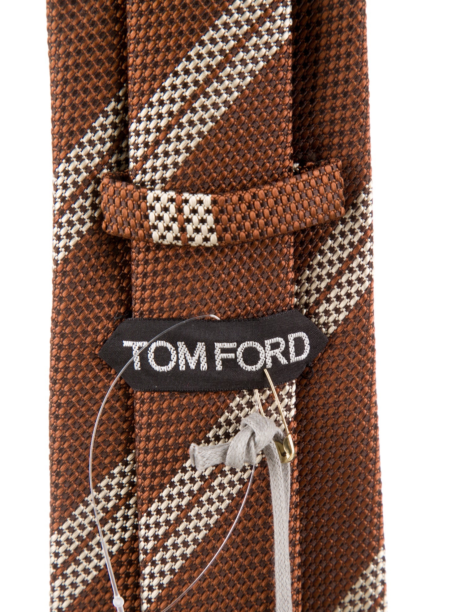 Tom Ford Pattern Printed Tie - Neutrals Ties, Suiting Accessories ...