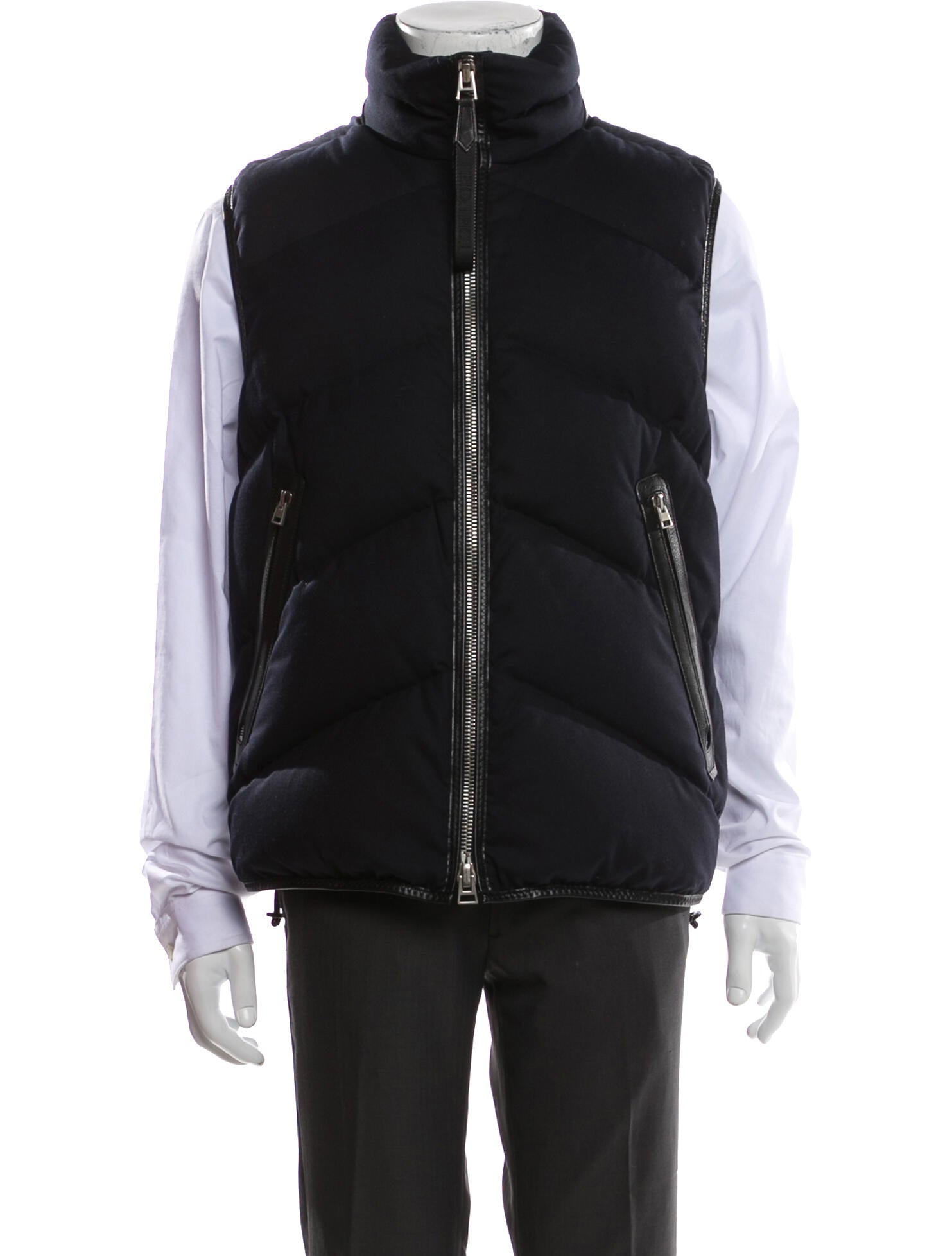 Tom Ford Vest - Blue Outerwear, Clothing - TOM153097 | The RealReal