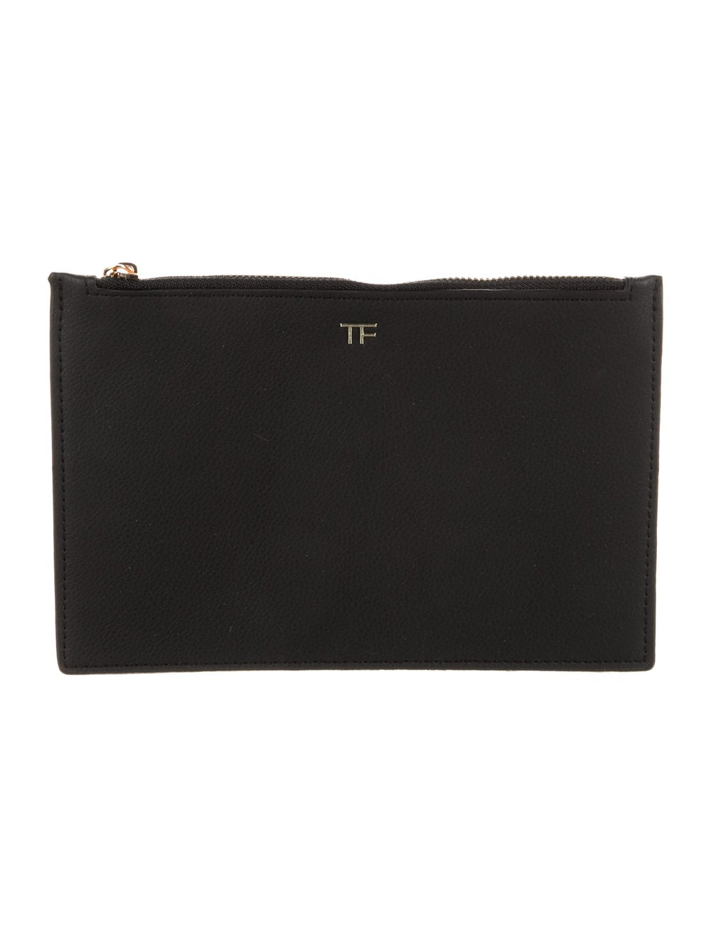 Tom Ford Leather Clutch - Black Portfolios & Pouches, Bags - TOM154371 | The RealReal