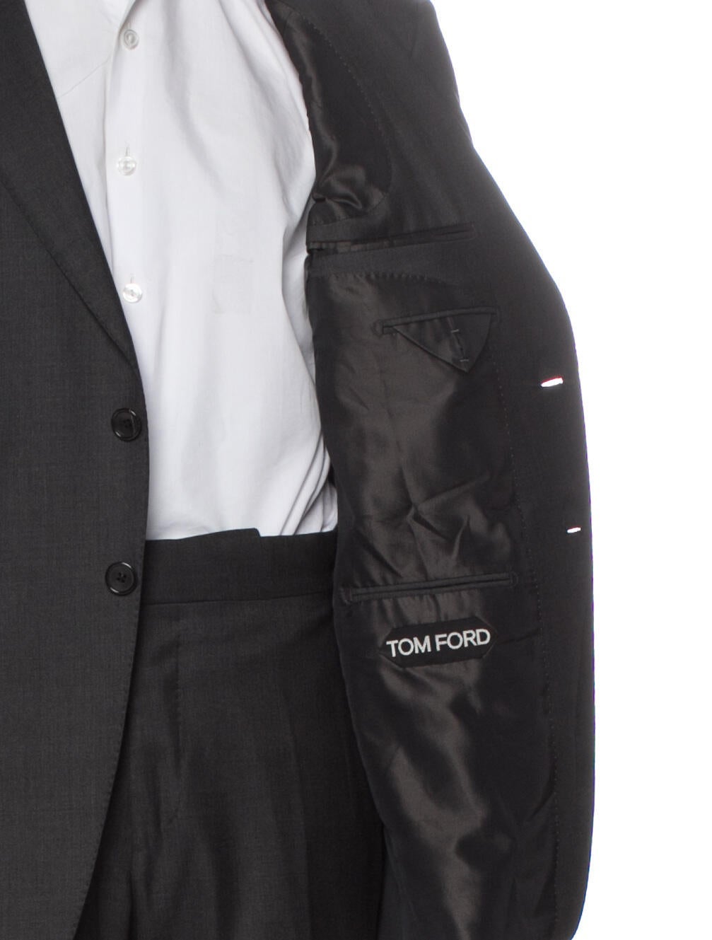 Tom Ford Tom Ford - Grey Suiting, Clothing - TOM155302 | The RealReal