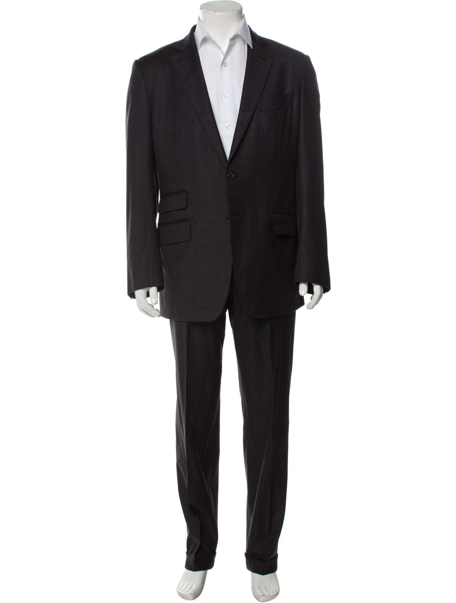 Tom Ford Two Piece Suit W Tags Black 11 Rise Suiting Clothing Tom155656 The Realreal