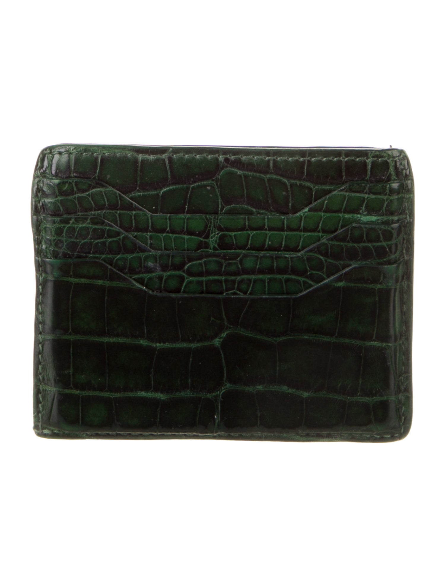 Tom Ford Animal Print Bifold Wallet w/ Tags - Blue Wallets, Accessories ...