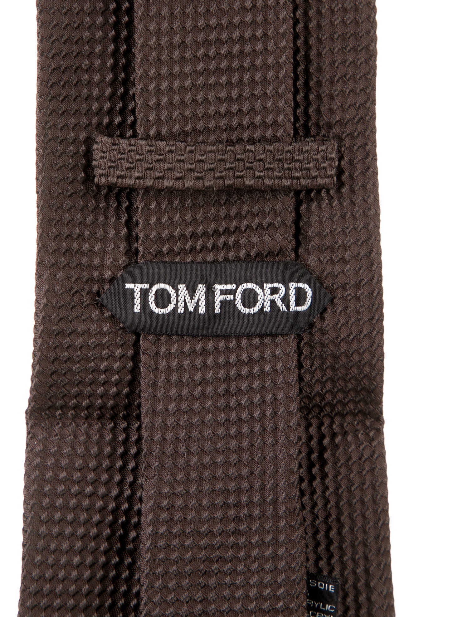 Tom Ford Pattern Printed Tie - Neutrals Ties, Suiting Accessories ...